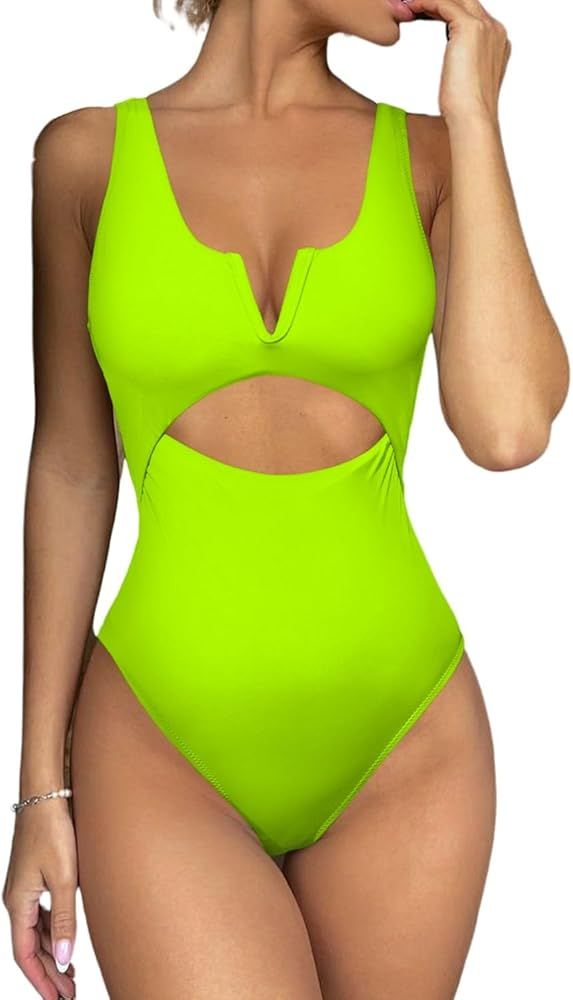 Women One Piece Swimsuit Pleated … Curated On Ltk