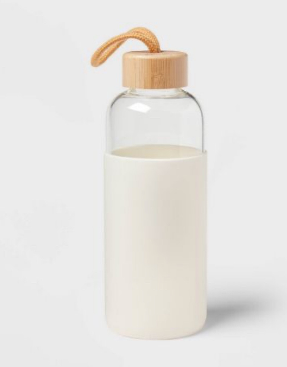 Glass Water Bottle Target