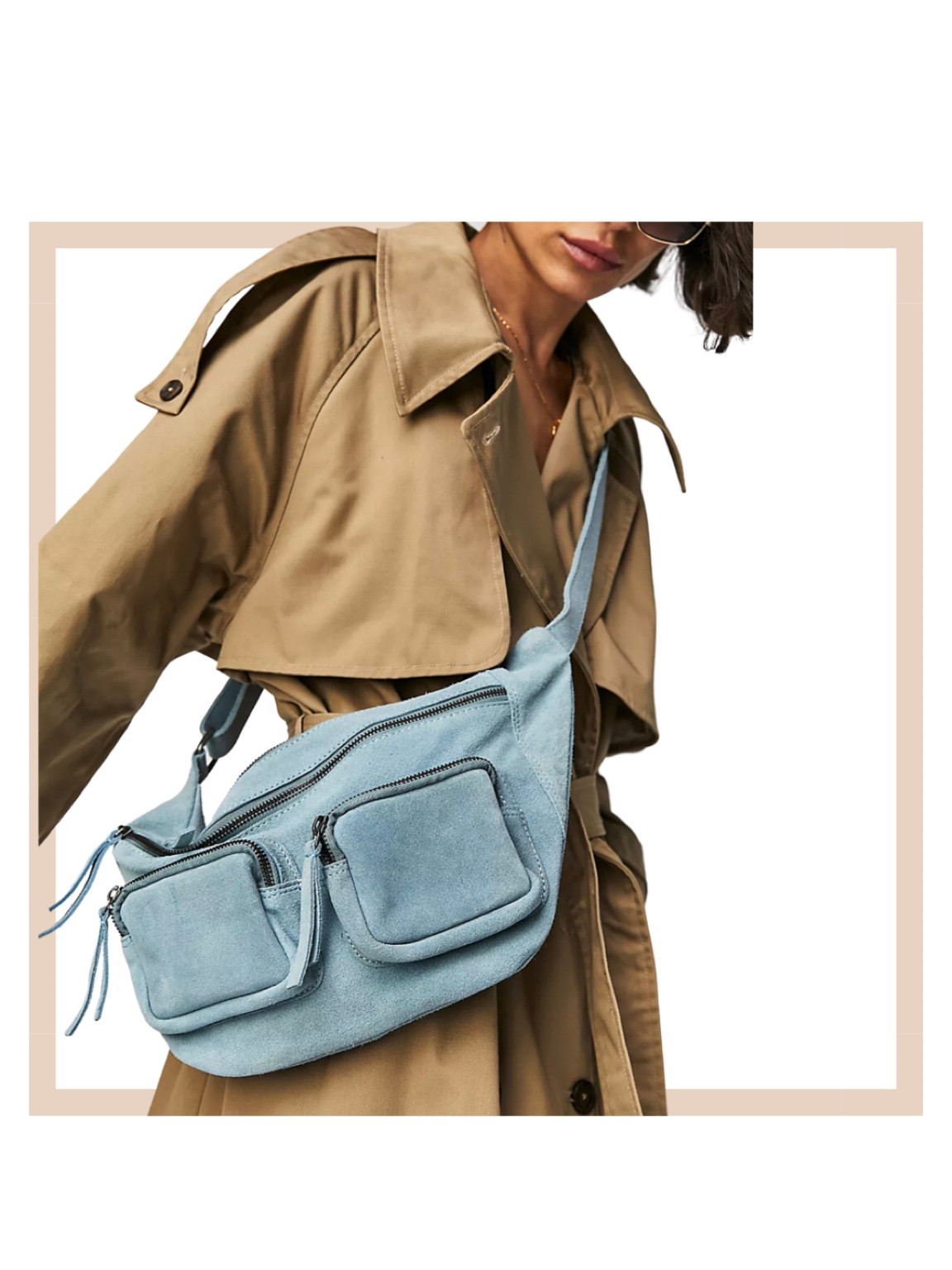Samara Suede Sling Bag curated on LTK