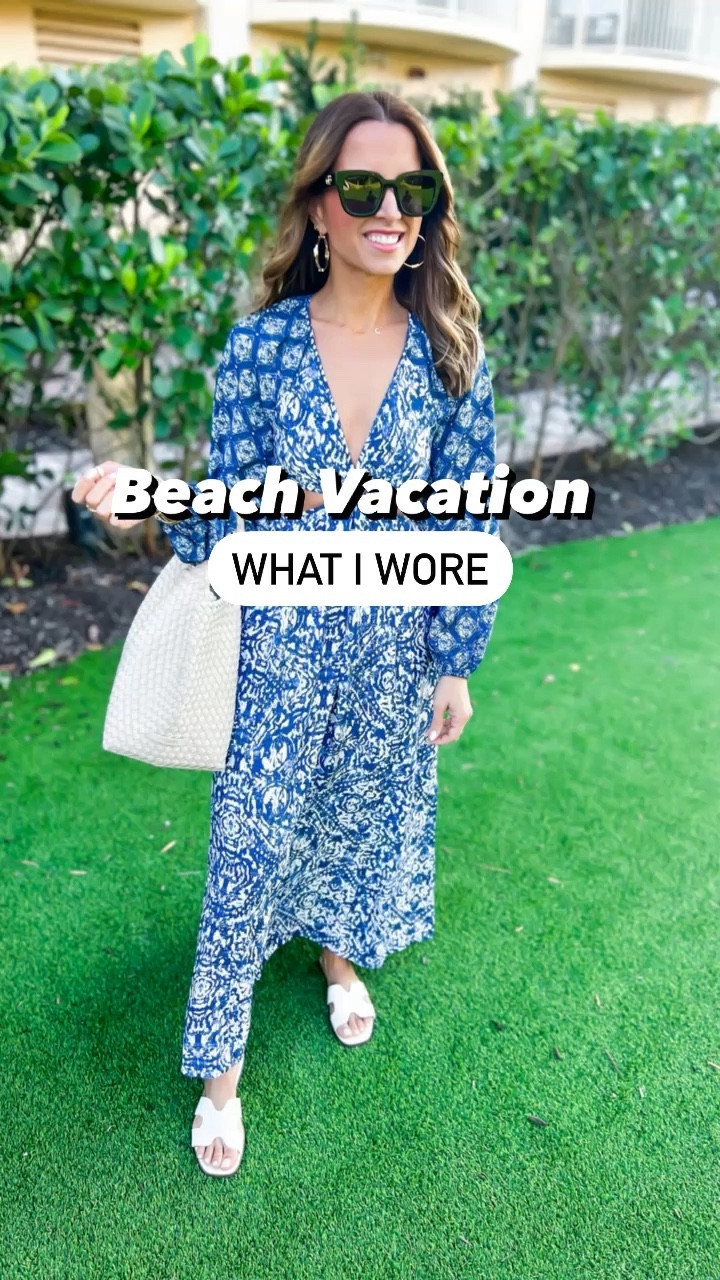 Long-Sleeve Plunge Cutout Maxi … curated on LTK