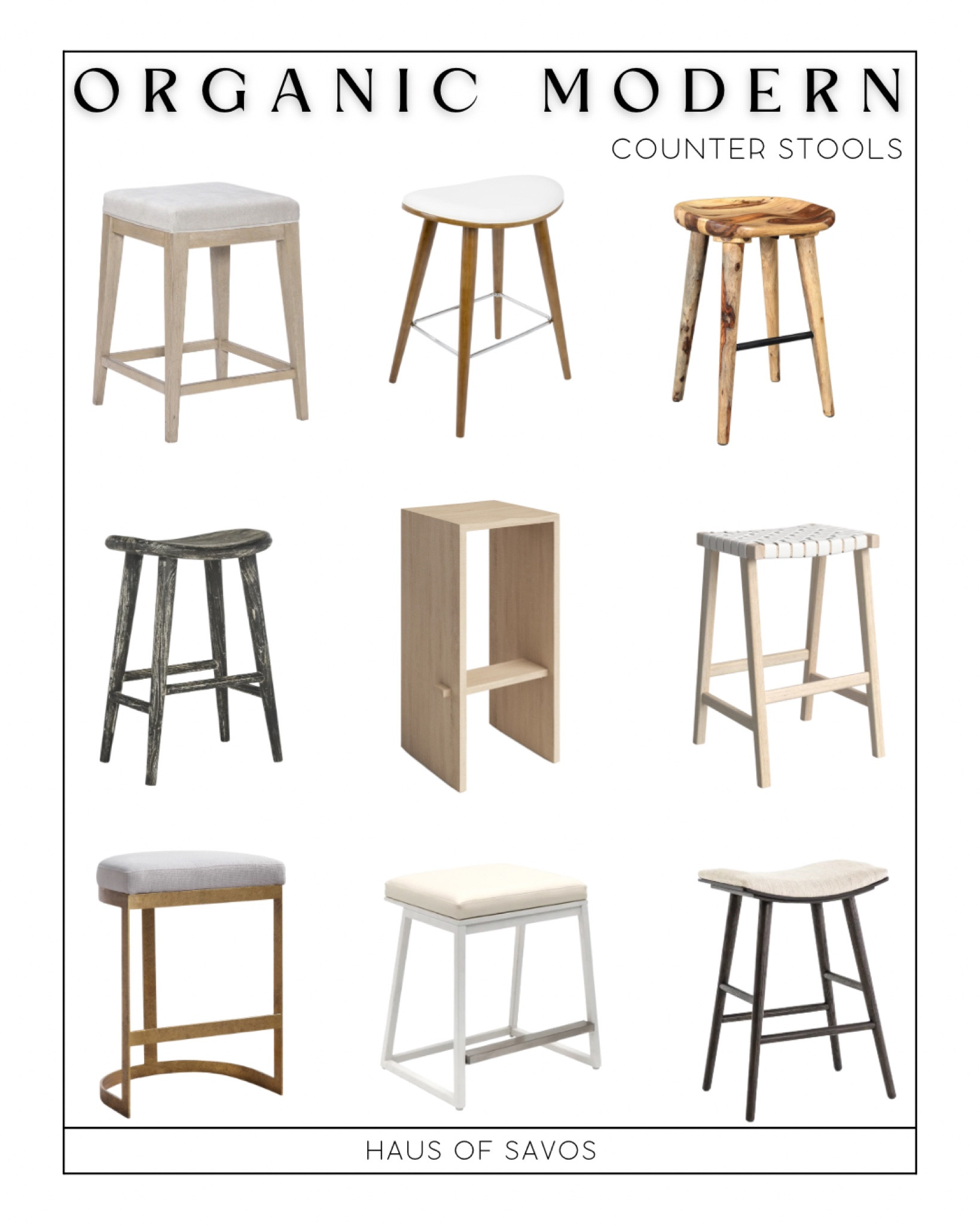 Framingham 25" Counter Stool curated on LTK