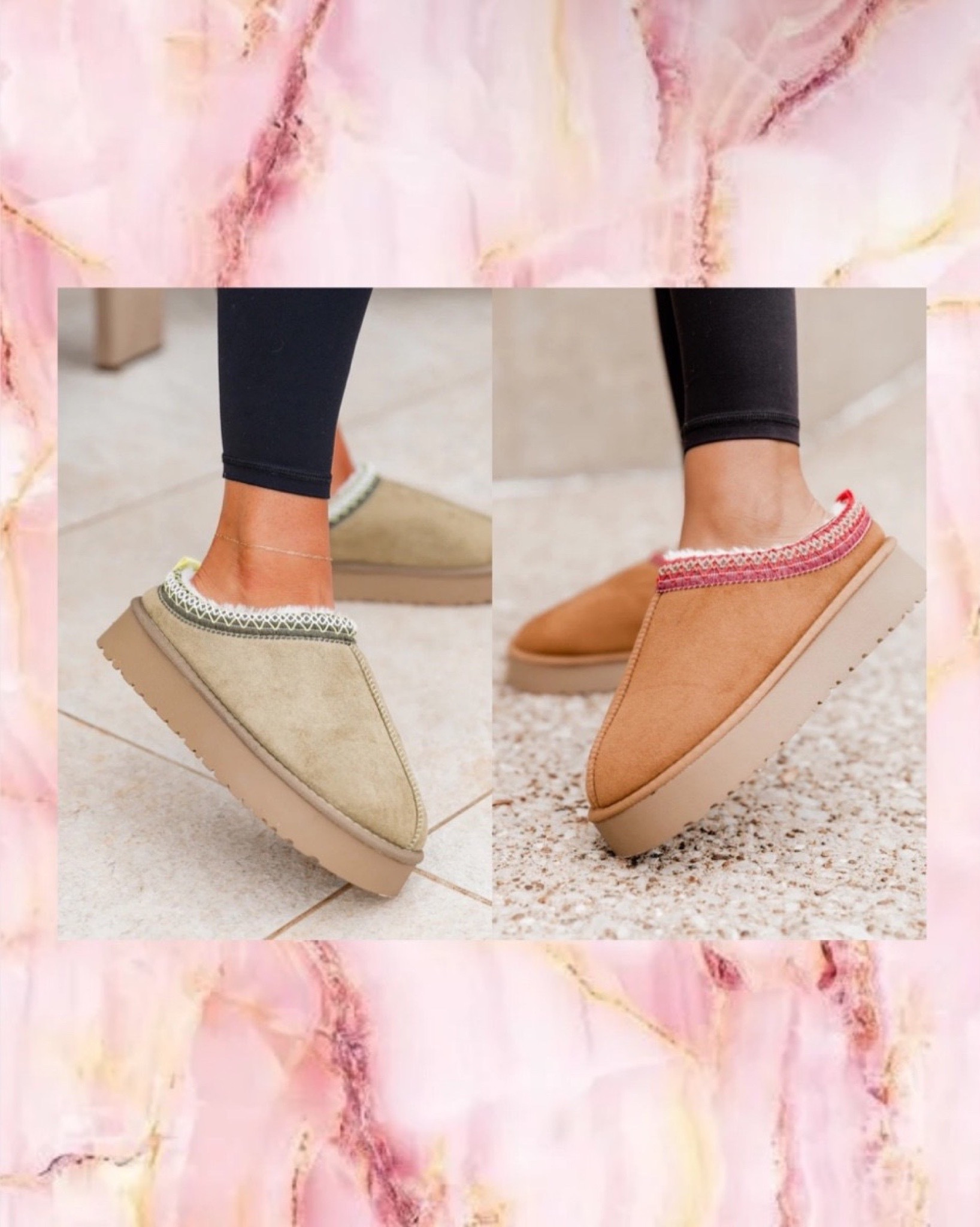 Sydney Chestnut Platform Slipper curated on LTK