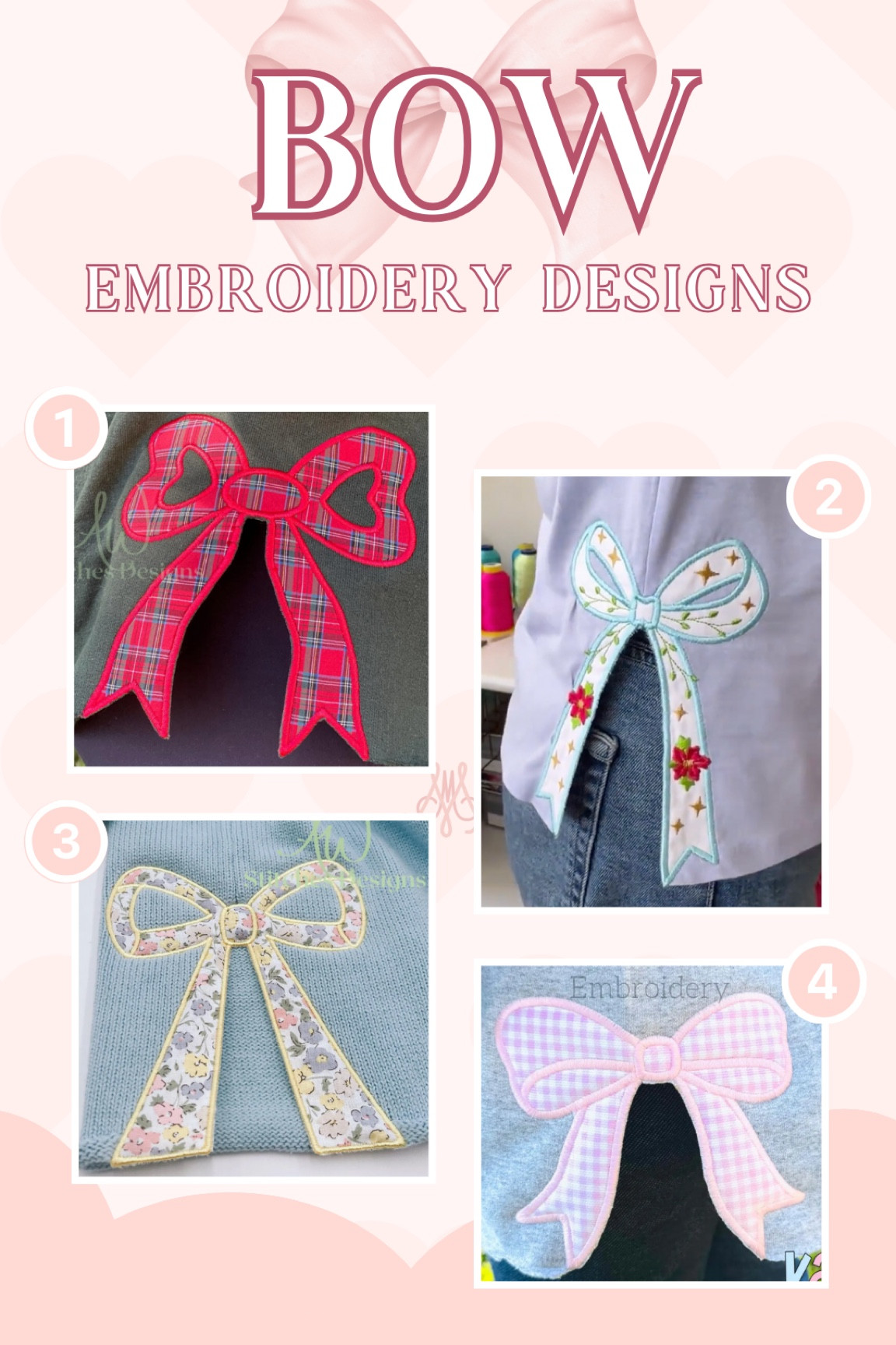 Side Bow Appliqué Sweatshirt … curated on LTK