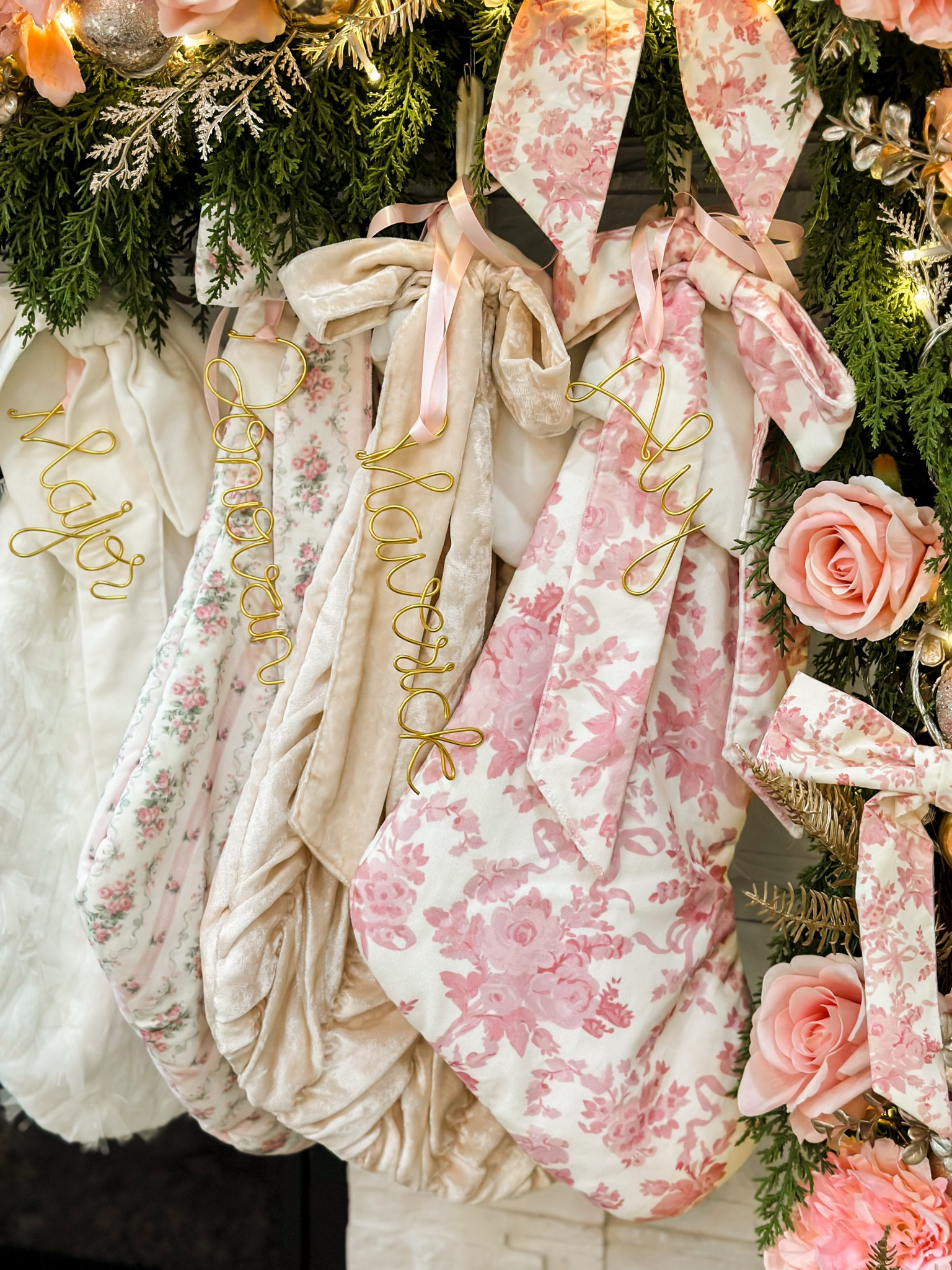 Personalized Wire Stocking Name … curated on LTK