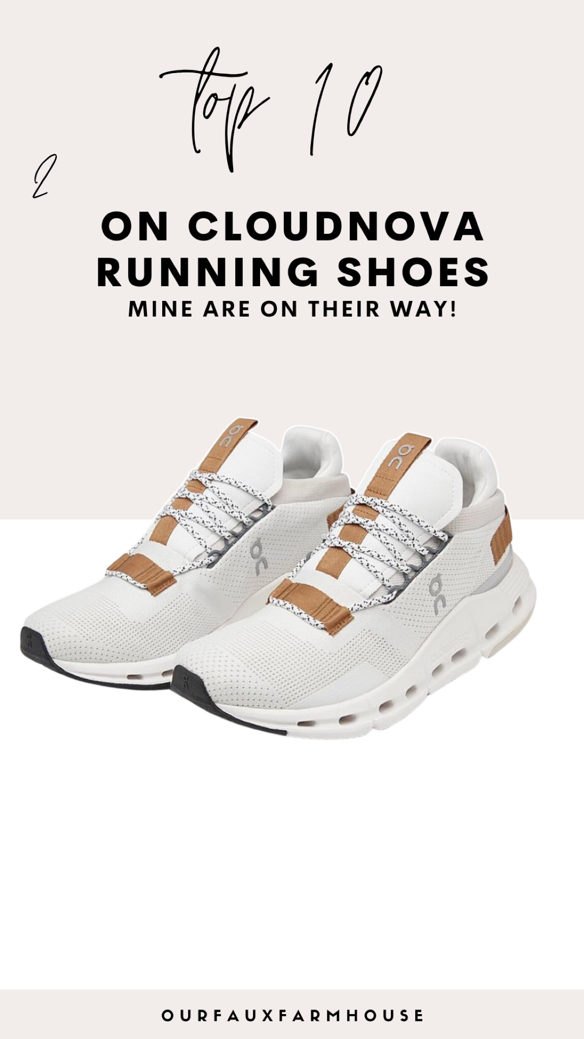 Women's On Cloudnova Running Shoes curated on LTK