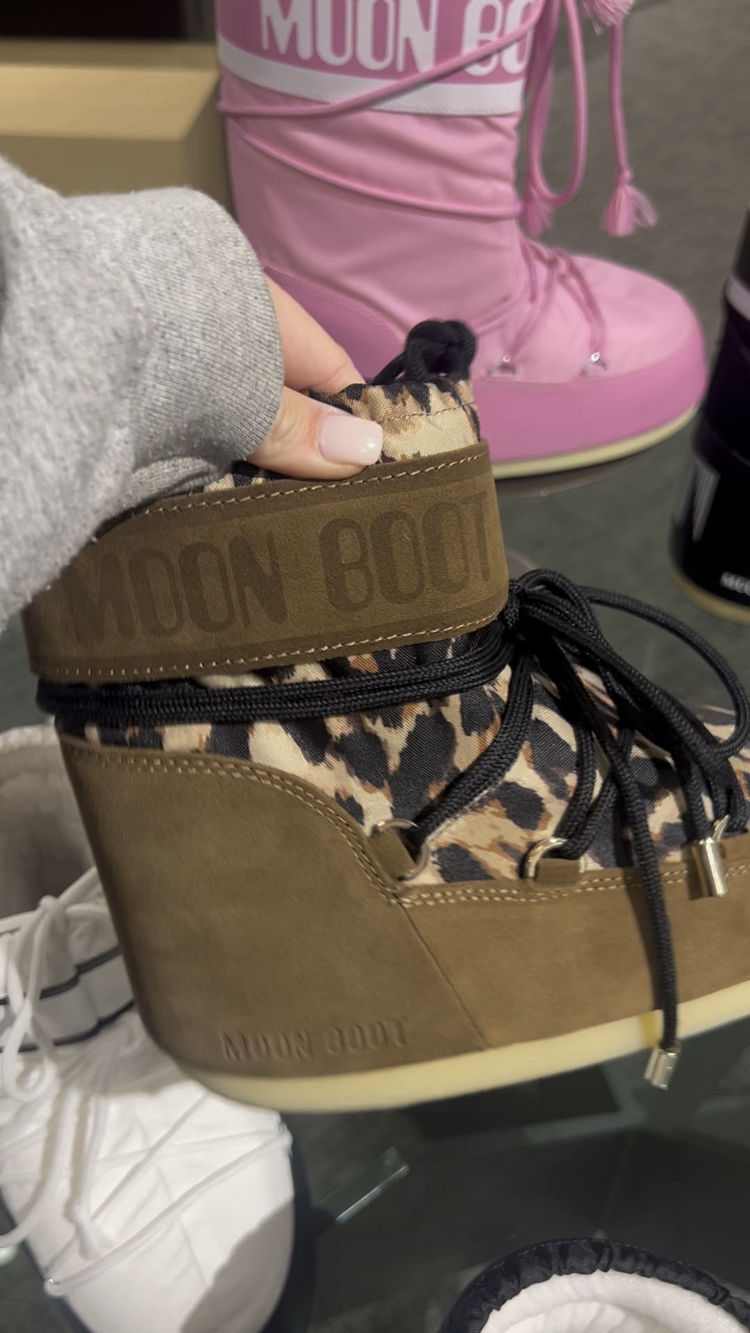 Moon Boot® Icon Low Leopard Print … curated on LTK