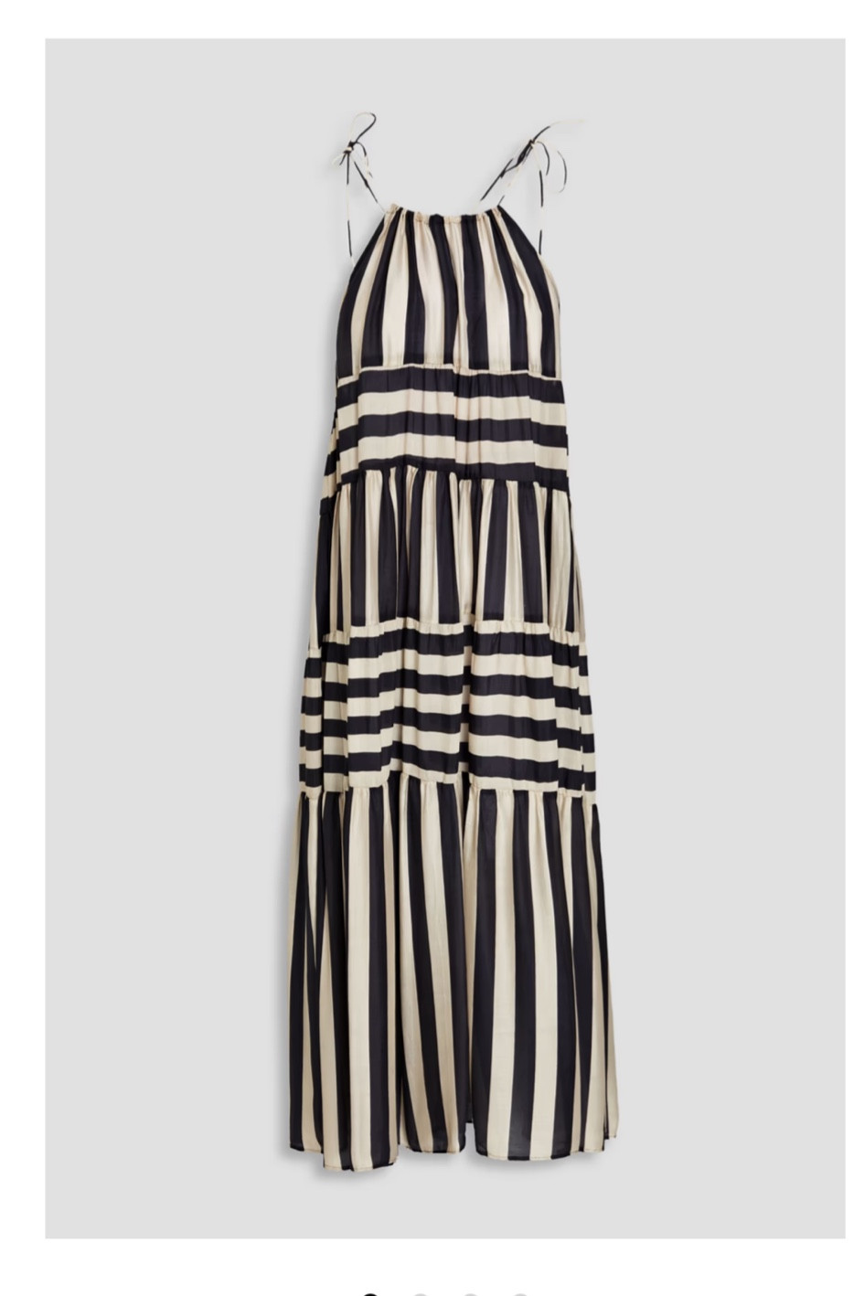 Valeria striped modal-blend midi … curated on LTK