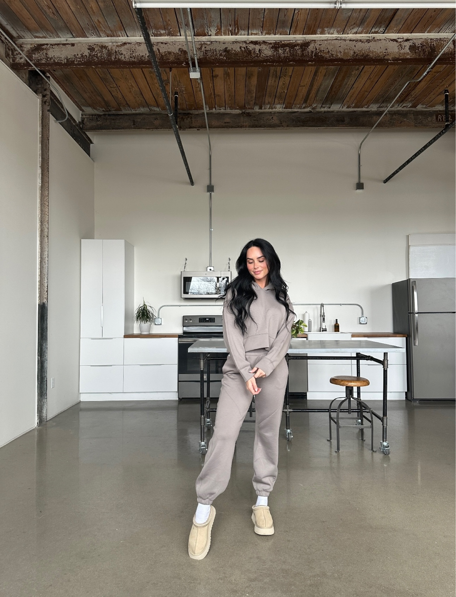 YPB neoKNIT Wedge Popover Hoodie curated on LTK