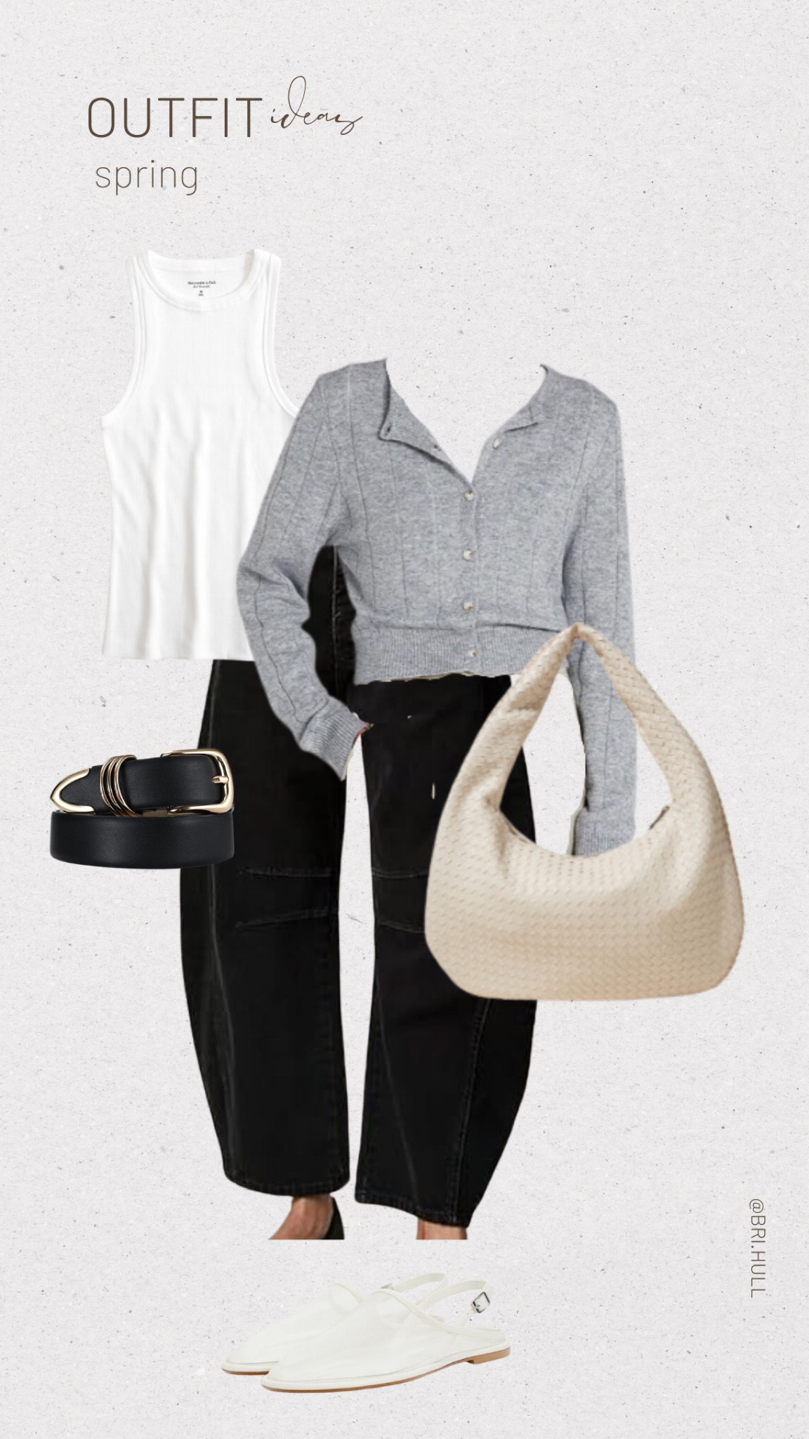 LEVI SILVER MARLE KNIT CARDIGAN curated on LTK