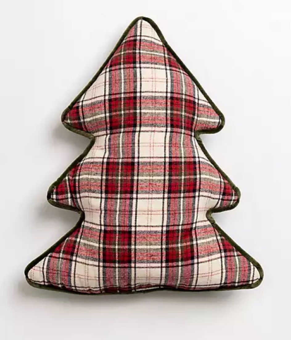 Red and Green Plaid Tree Shaped … curated on LTK
