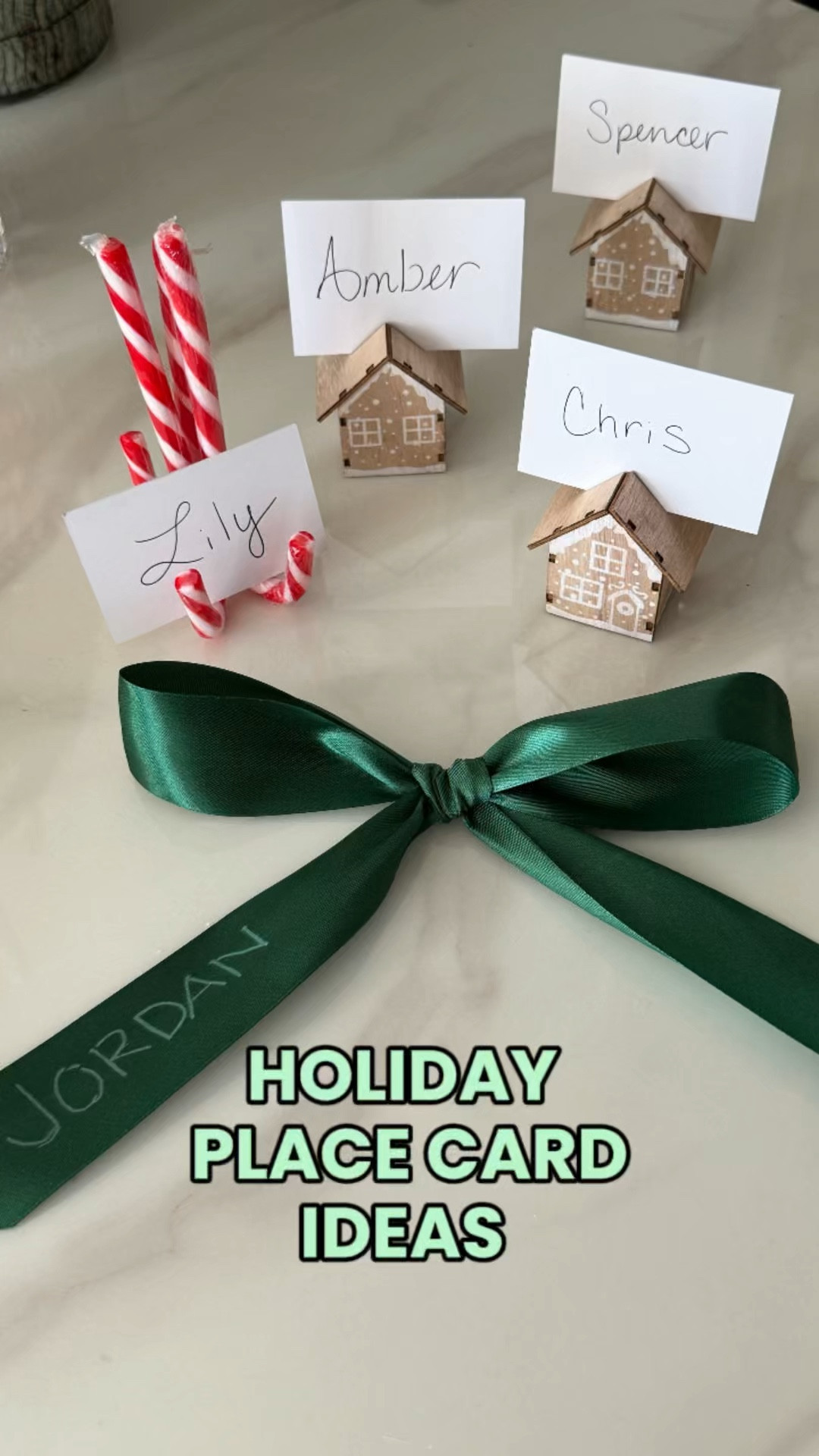 6 Gingerbread House Place Card … curated on LTK