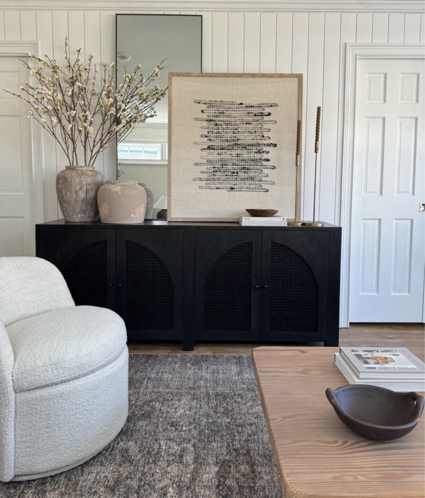 Kashton Mid-Century Black Wash … curated on LTK