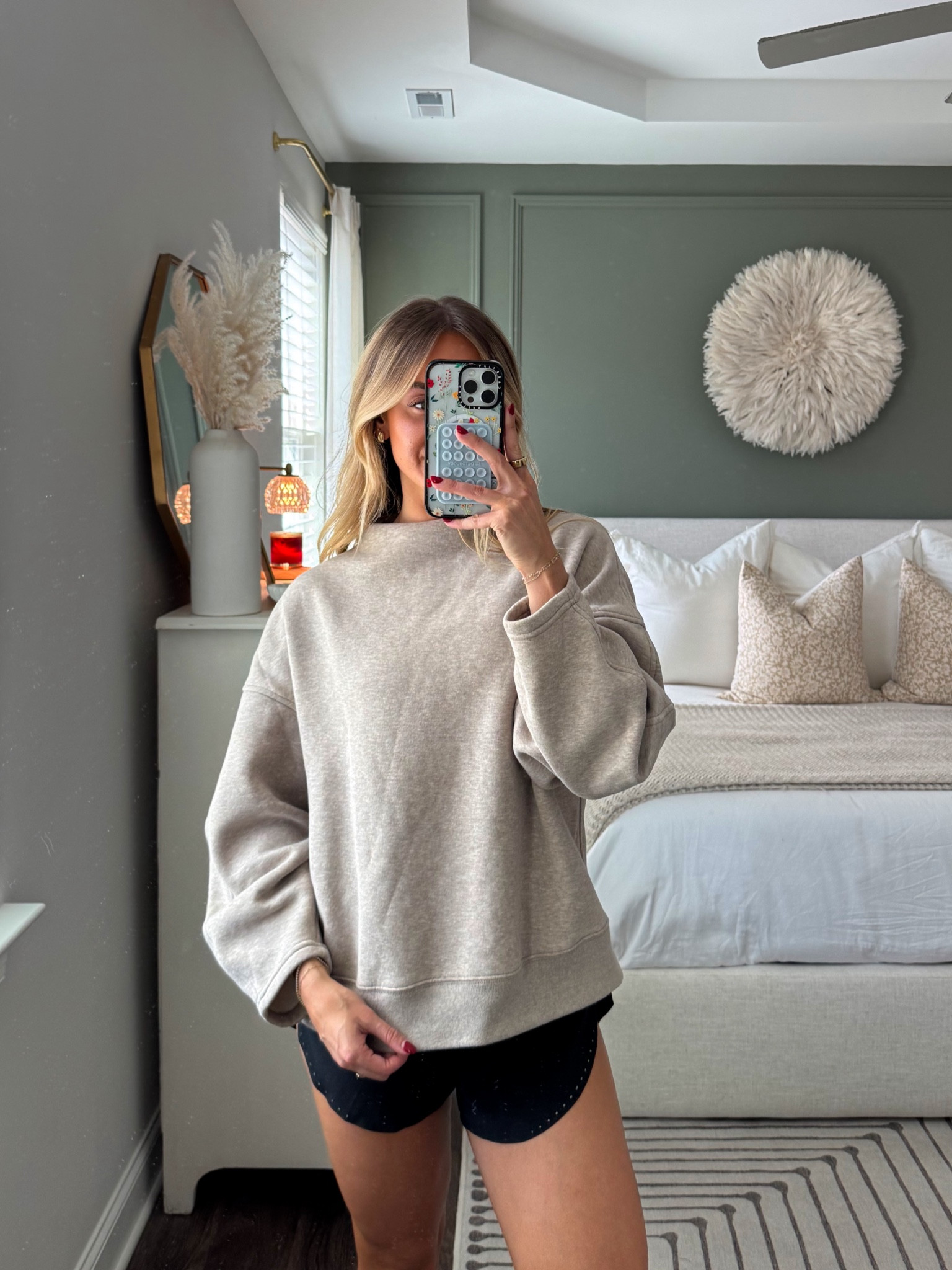 Women's Essential Mock Crew curated on LTK