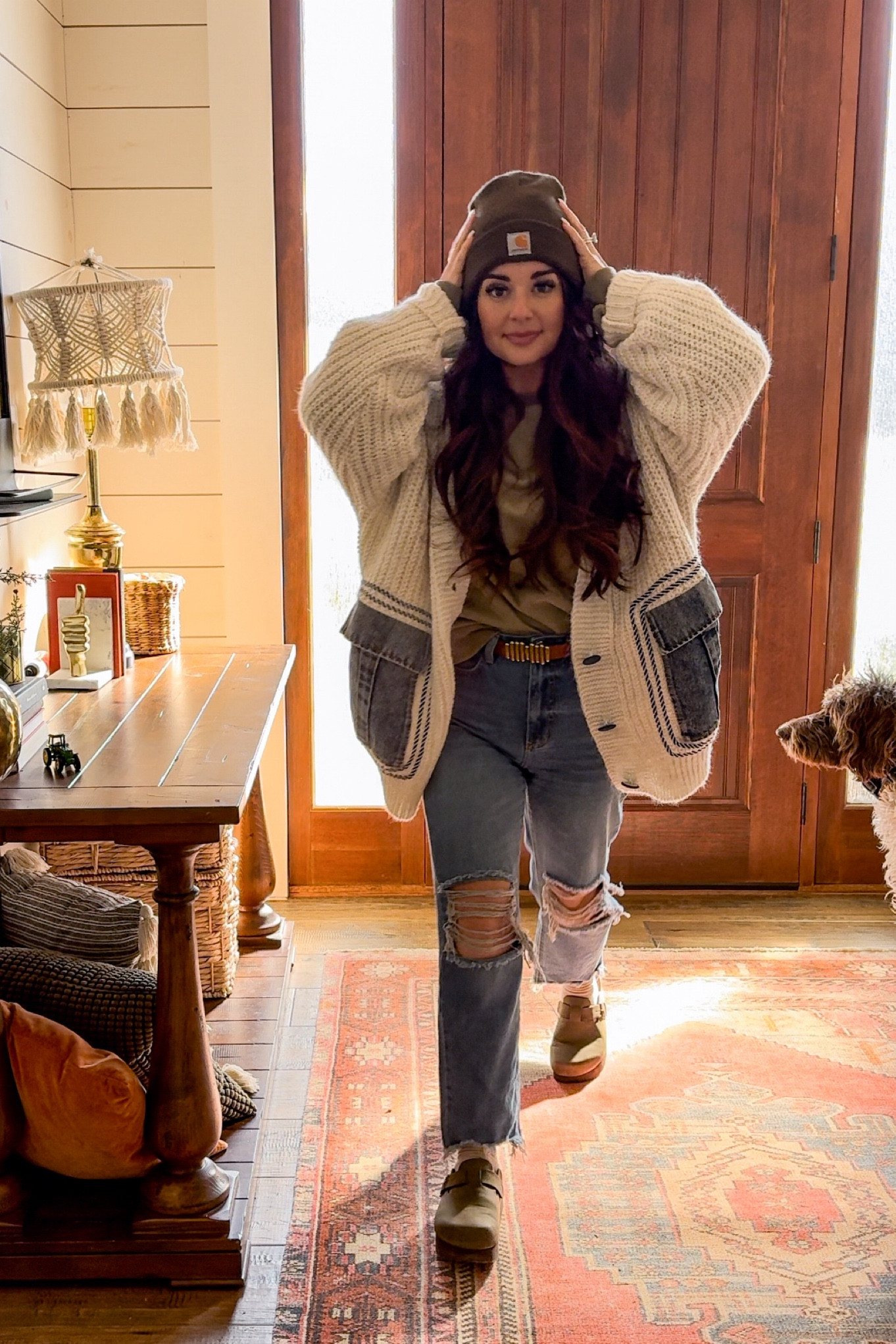 Dazy Star Contrast Teddy Drop … curated on LTK