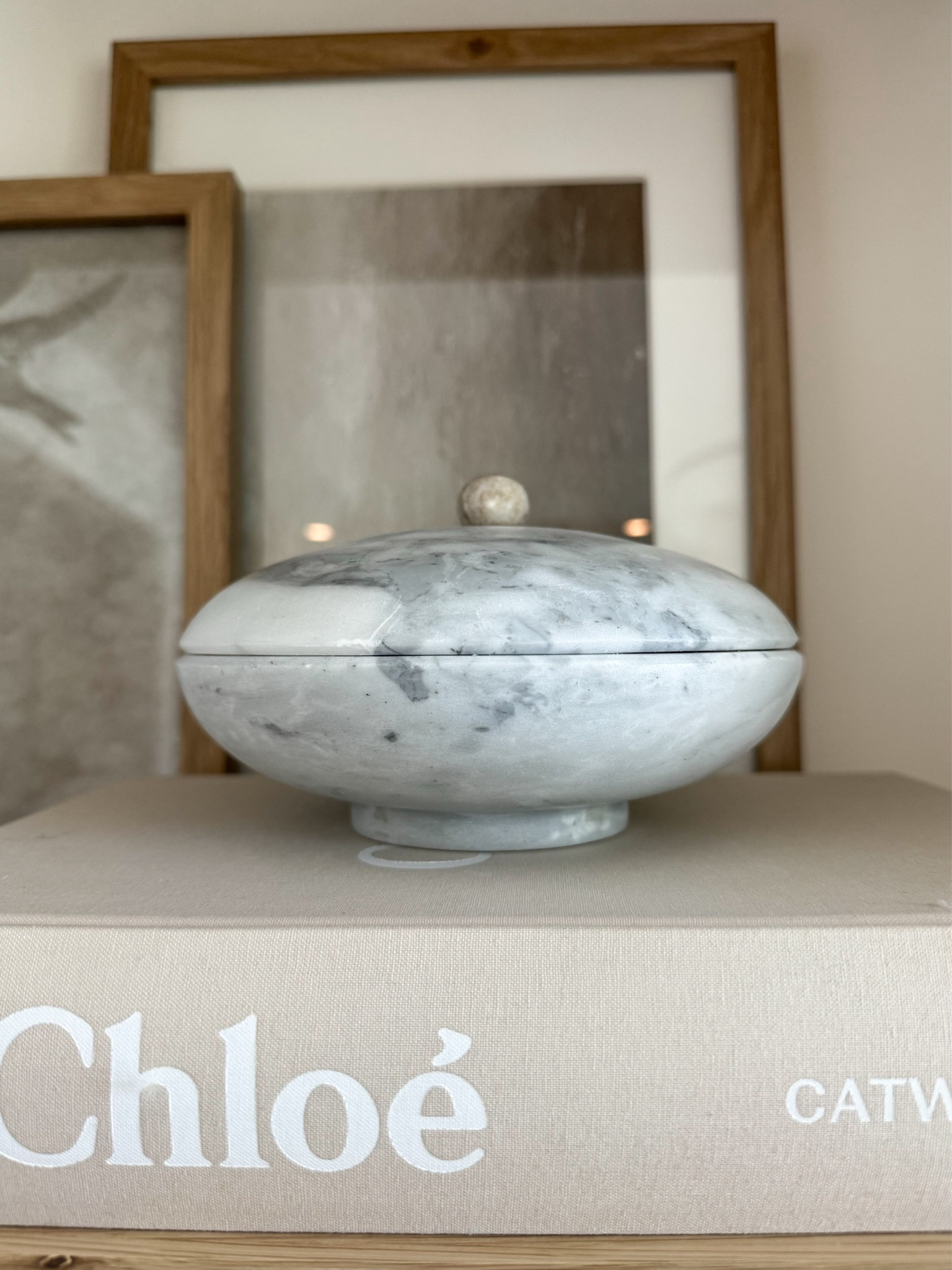 Arabesco Marble Lidded Catch-All curated on LTK