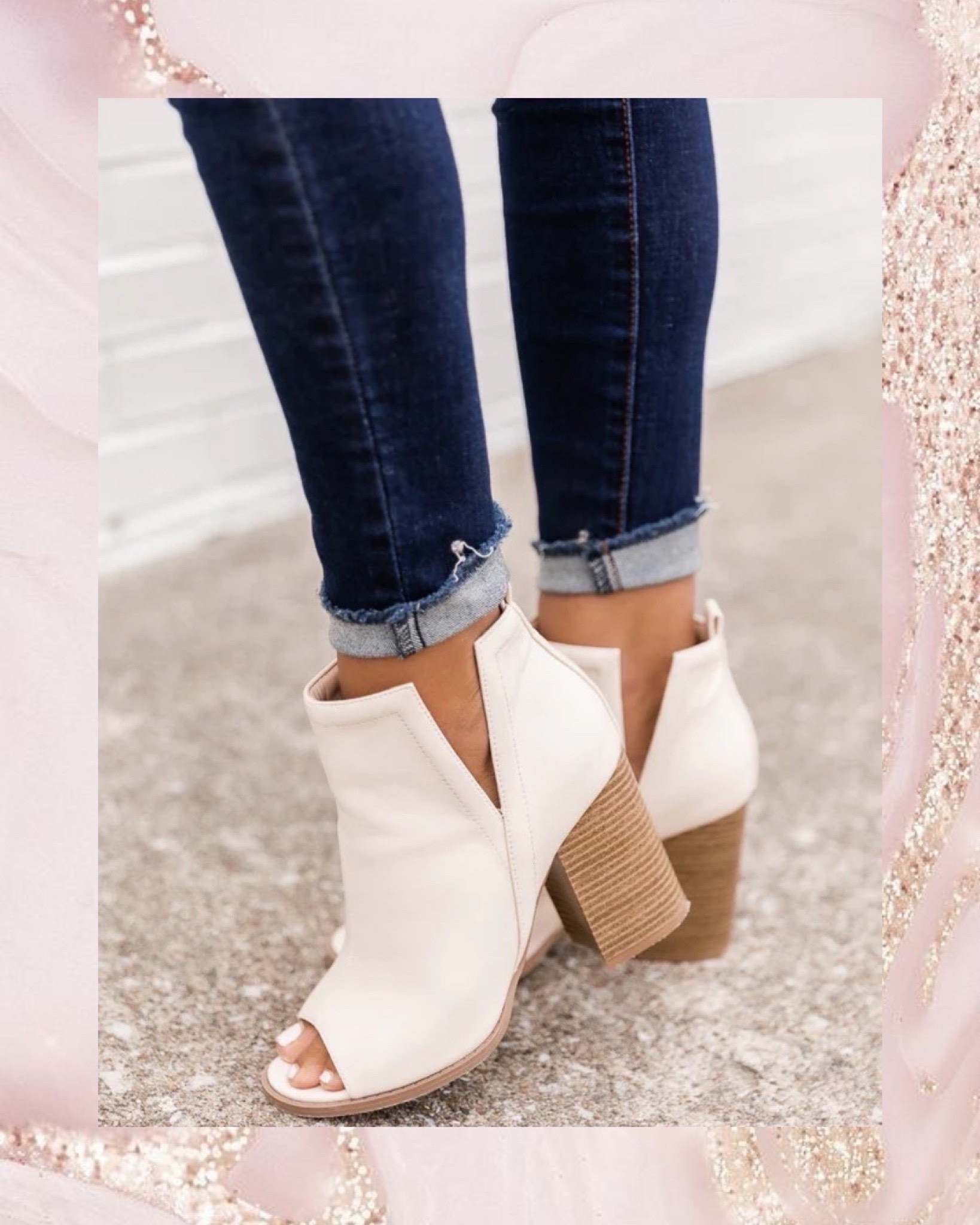 Beth Cream Booties curated on LTK