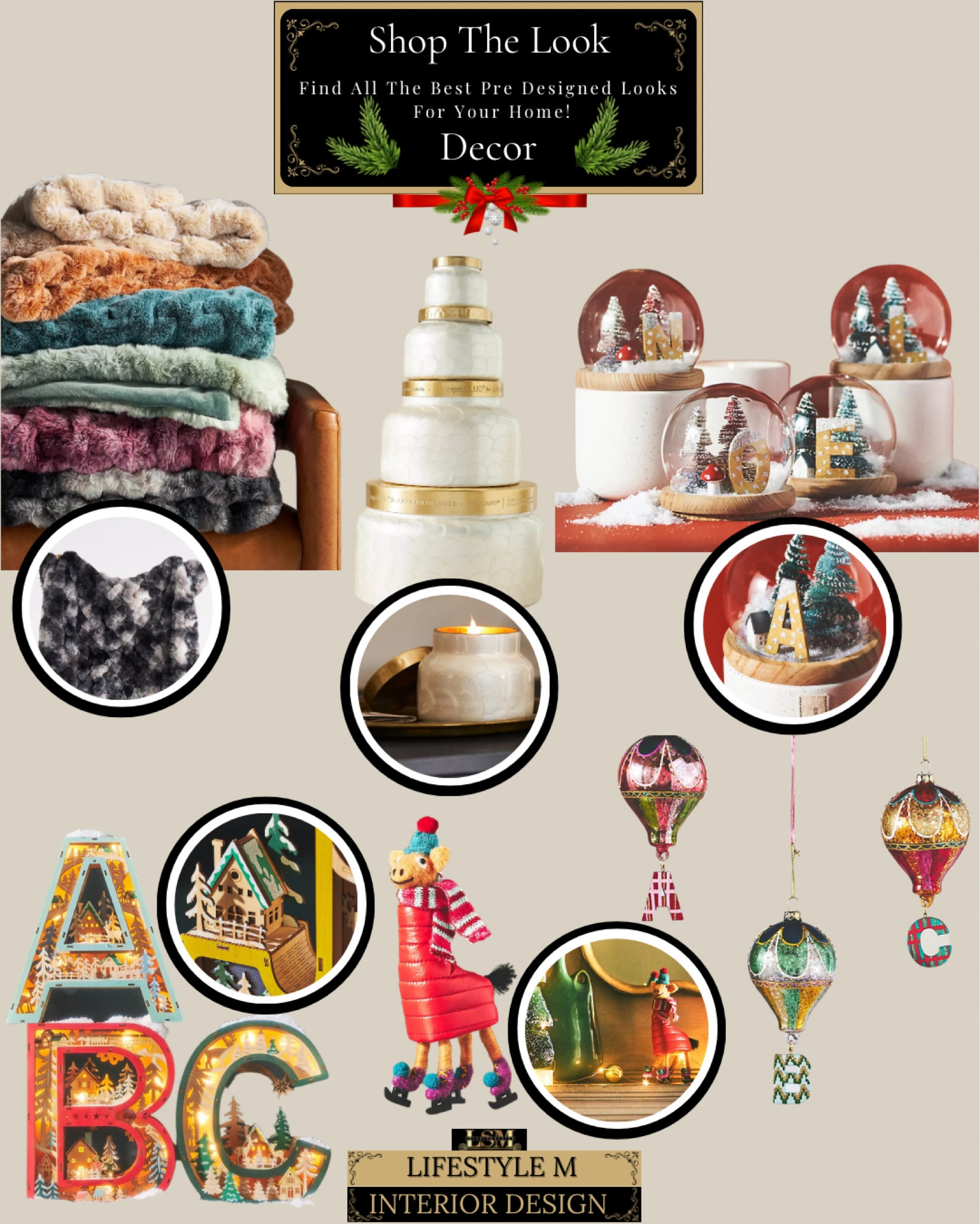 Wonderland Scene Monogram curated on LTK