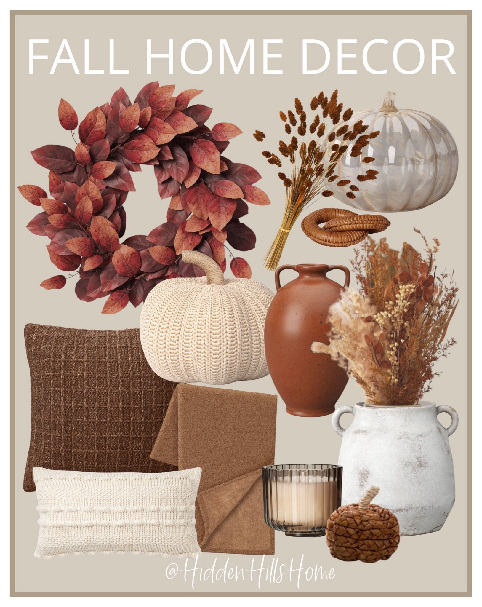 Fall Leaf Wreath - Threshold™ curated on LTK