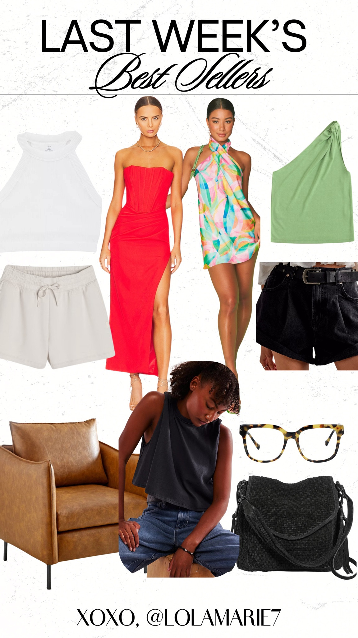 Asymmetrical Glossy Rib Knotted Top curated on LTK