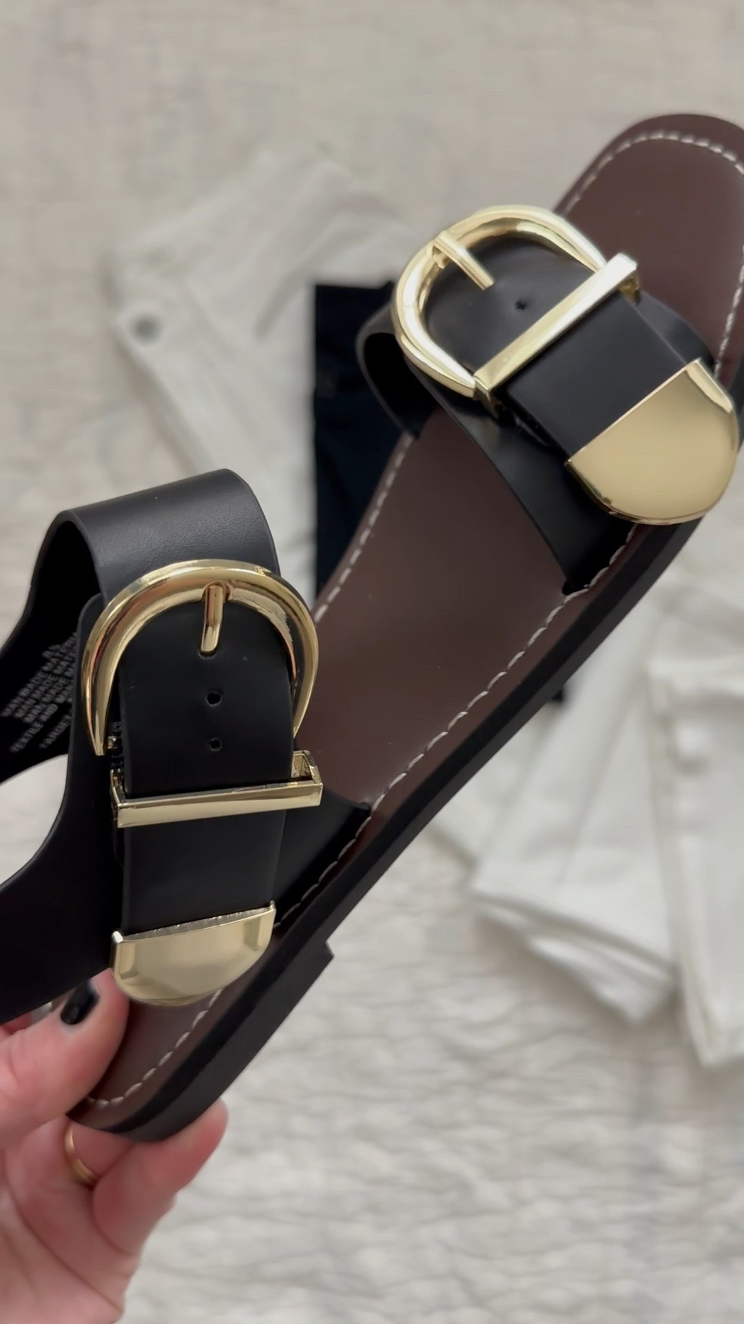 Women's Mira Double Buckle Flat … curated on LTK