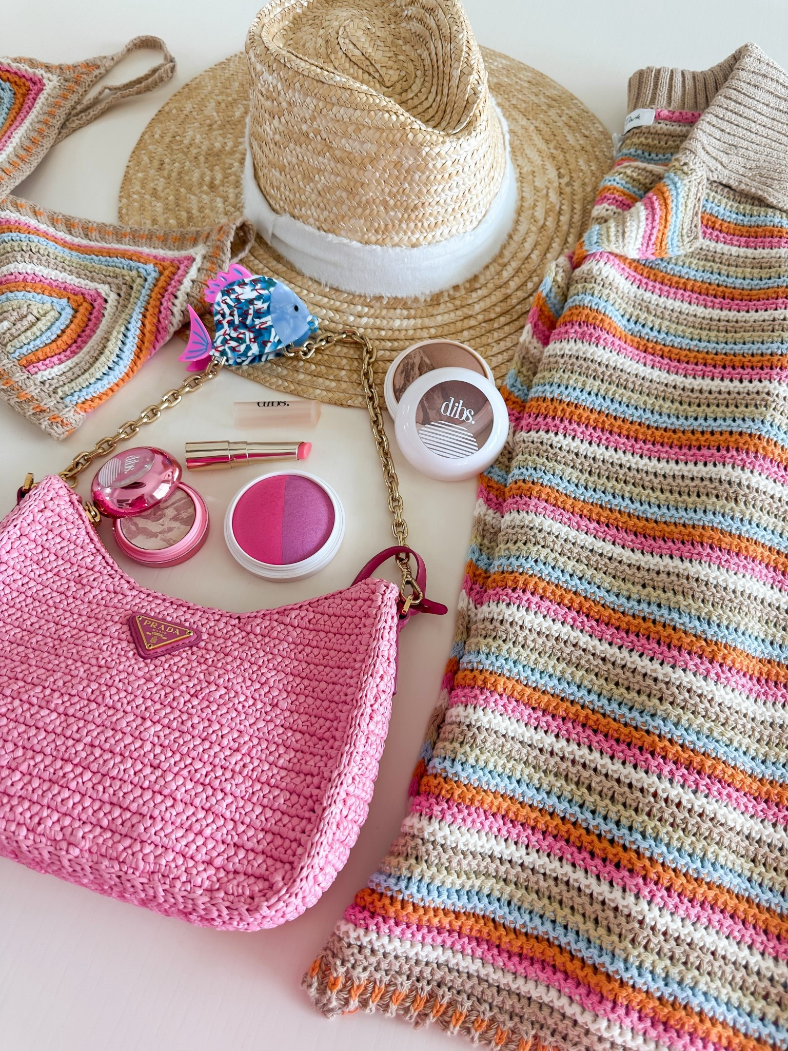Vacation Vibes Striped Crochet Top curated on LTK