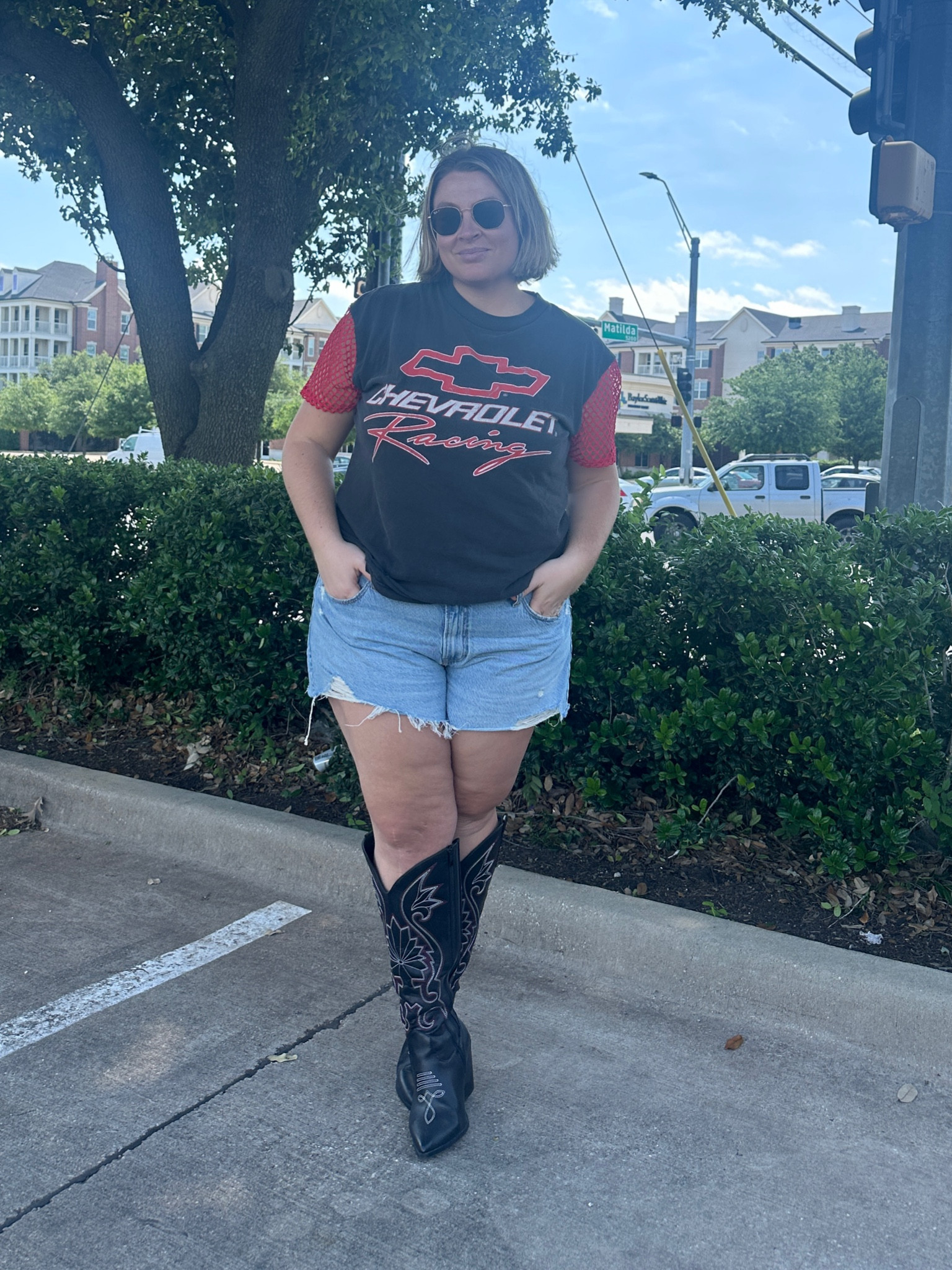 Curve Love Low Rise Baggy Short curated on LTK