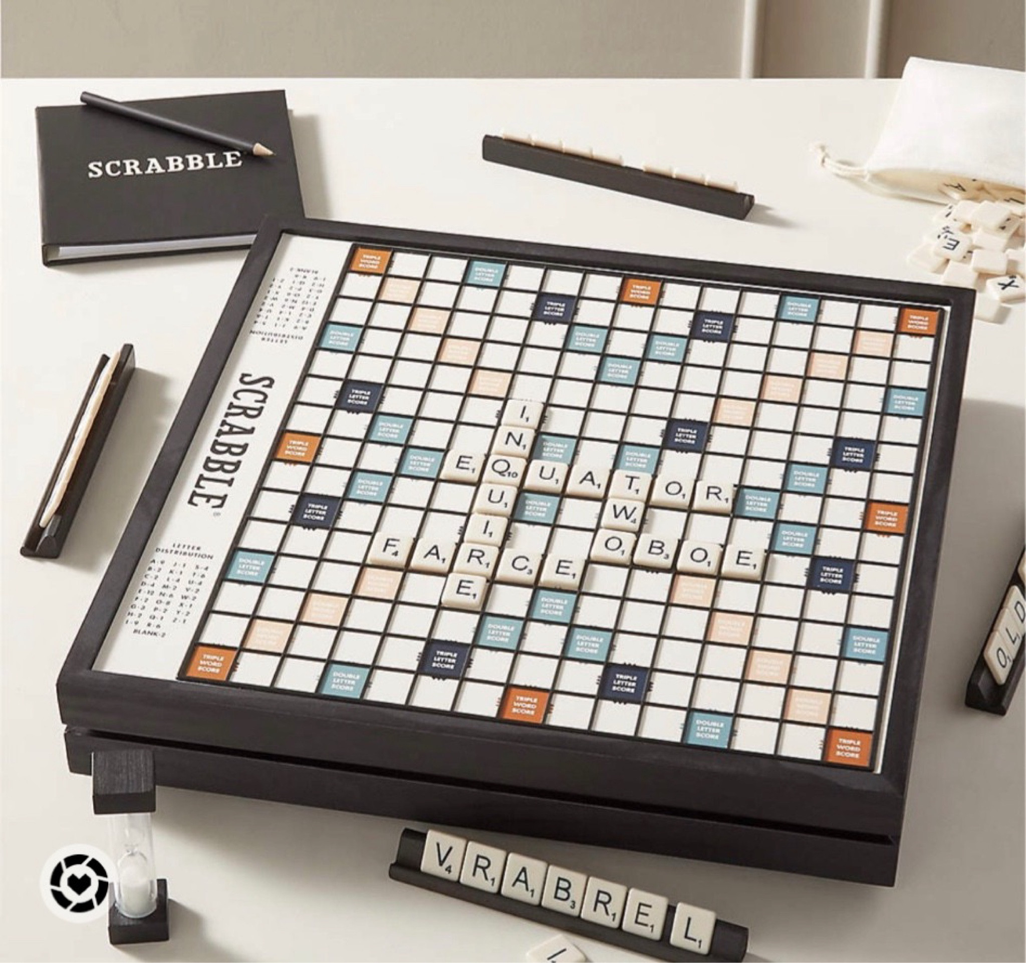 Wooden Scrabble Board Game - Maple … curated on LTK