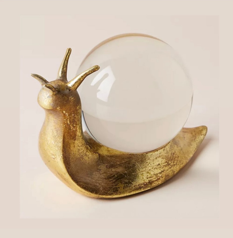 Snail Orb Decorative Object curated on LTK