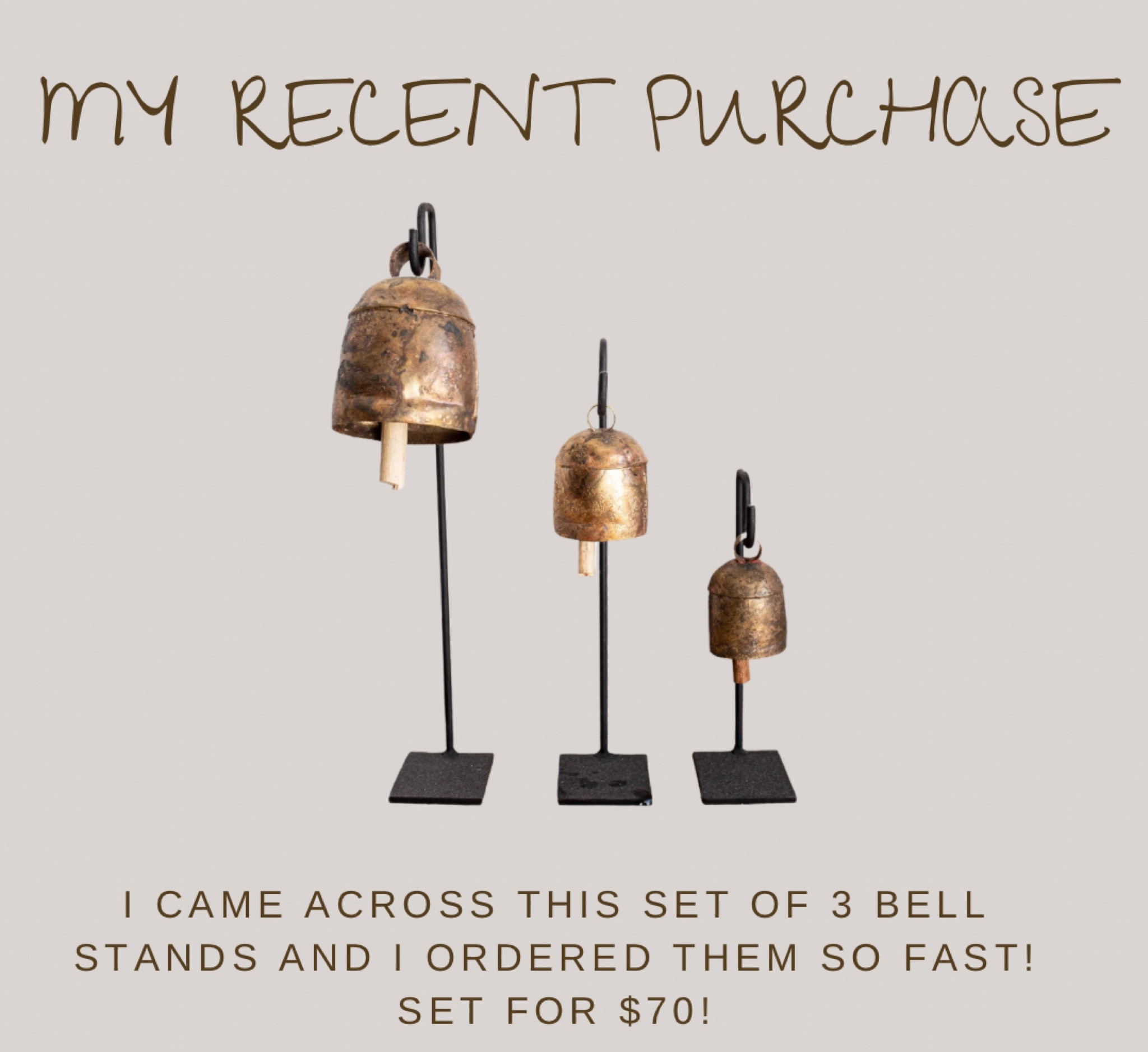 Bell Stands Vintage Inspired … curated on LTK