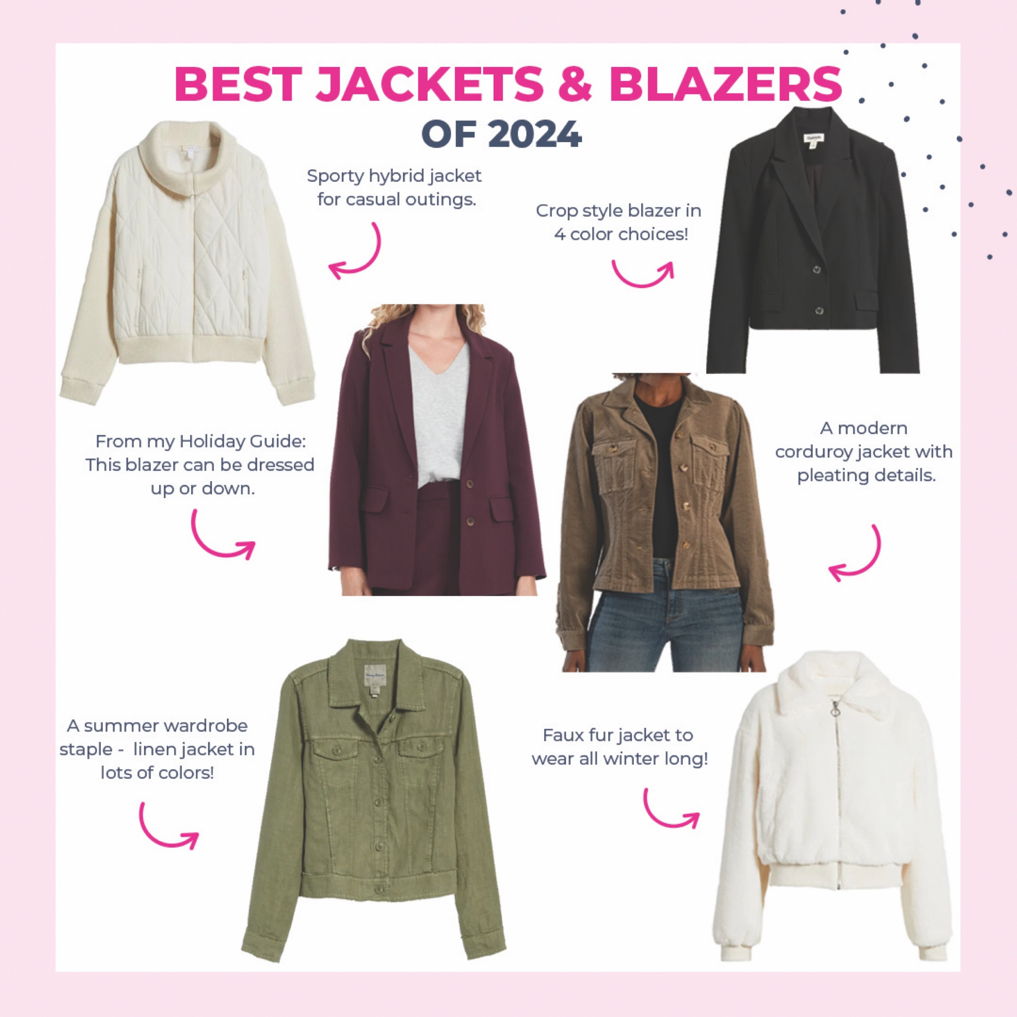 Two Palms Linen Raw Edge Jacket curated on LTK