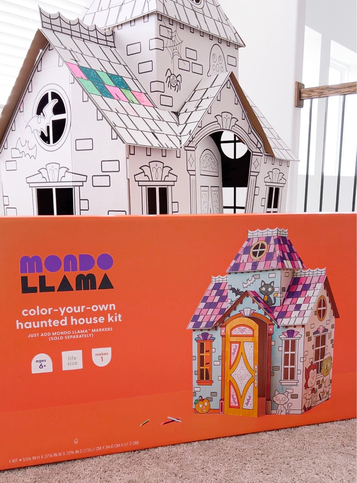 Coloring Your Own Haunted Houses