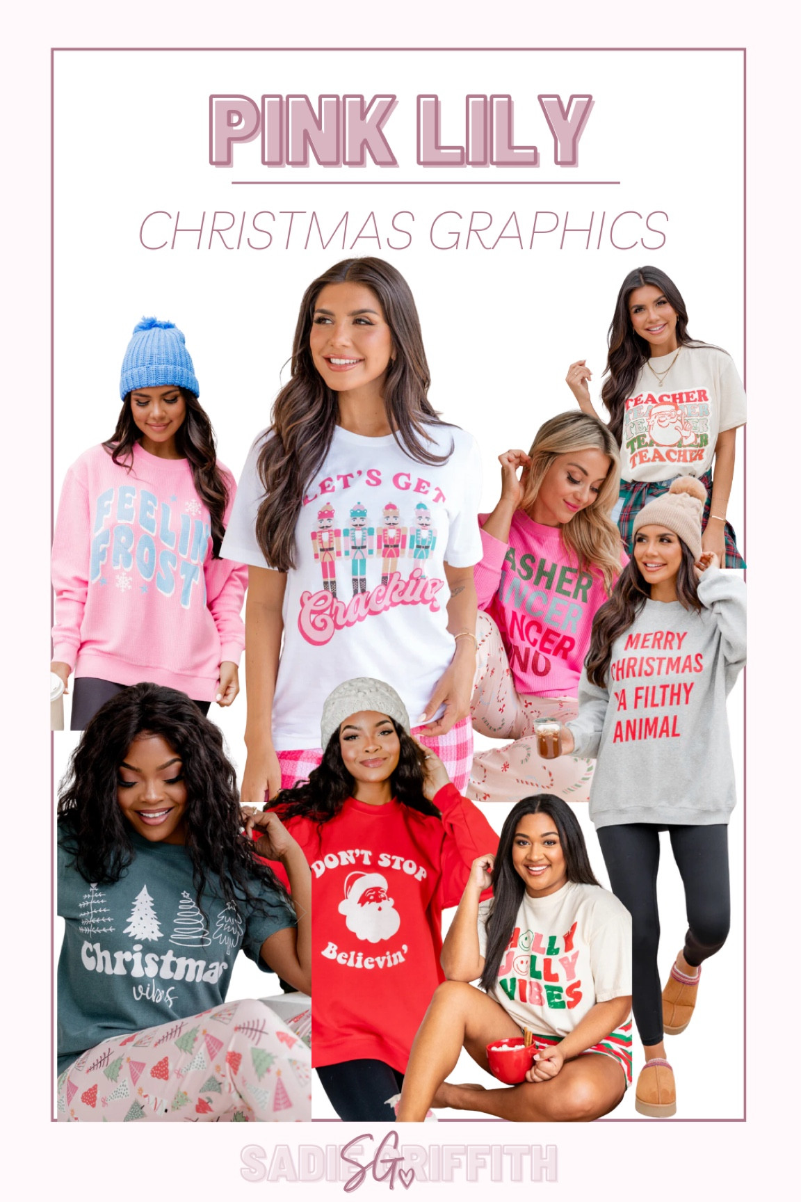 Don’t Stop Believin Red Oversized … curated on LTK