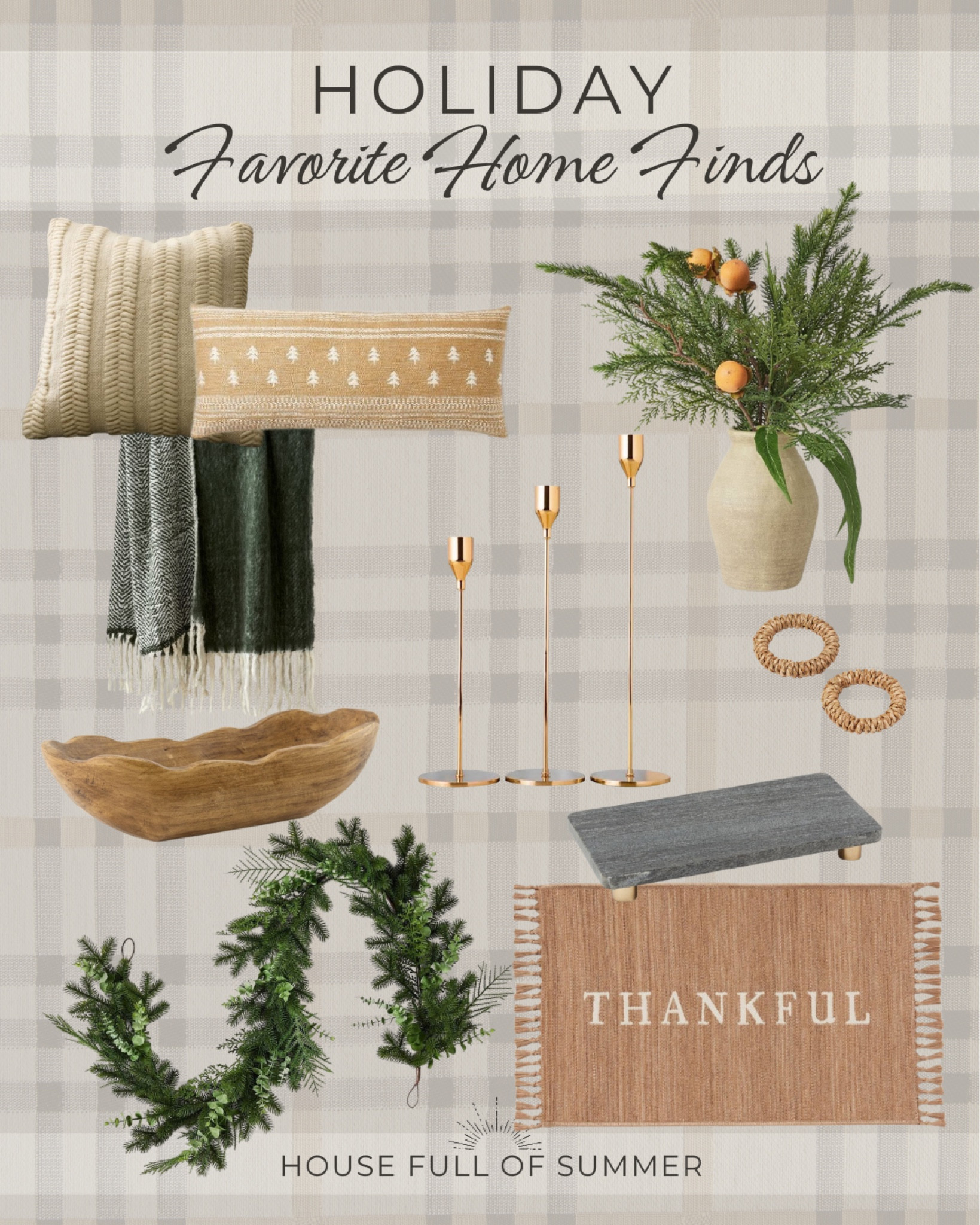 Modern Chunky Lattice Pillow Cover curated on LTK