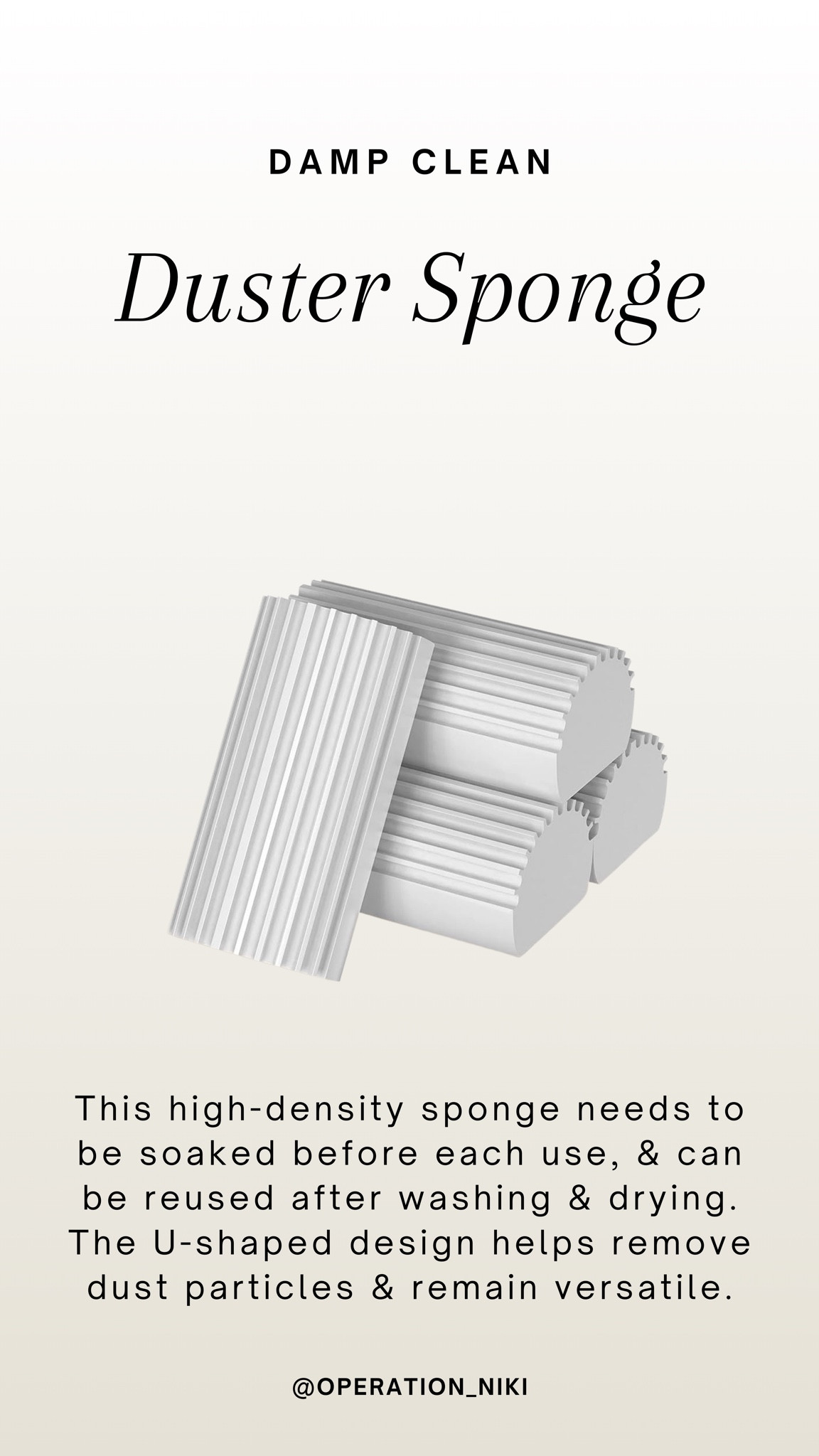 4-Pack Damp Clean Duster Sponge, … curated on LTK