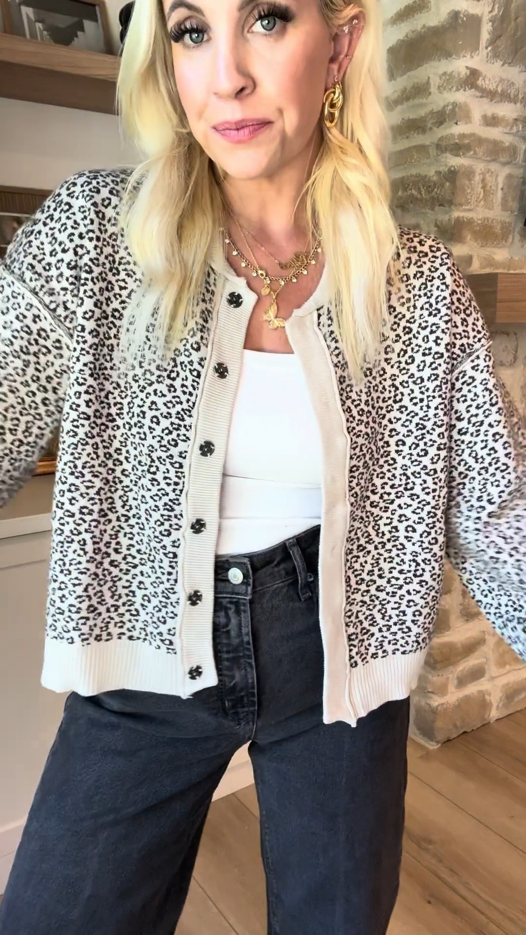 Women Leopard Print Cardigan Long … curated on LTK