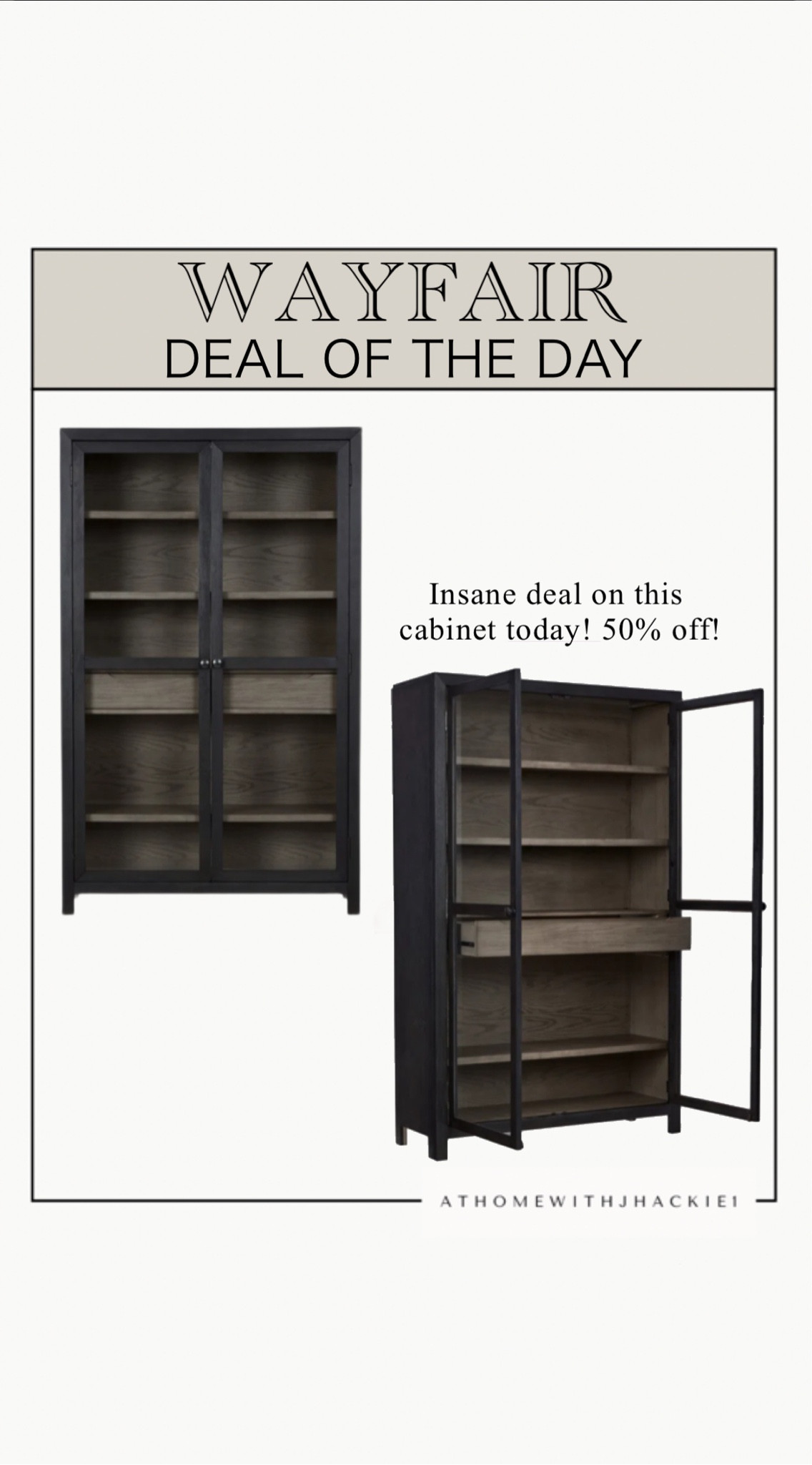 Lenston 2 - Door Accent Cabinet curated on LTK