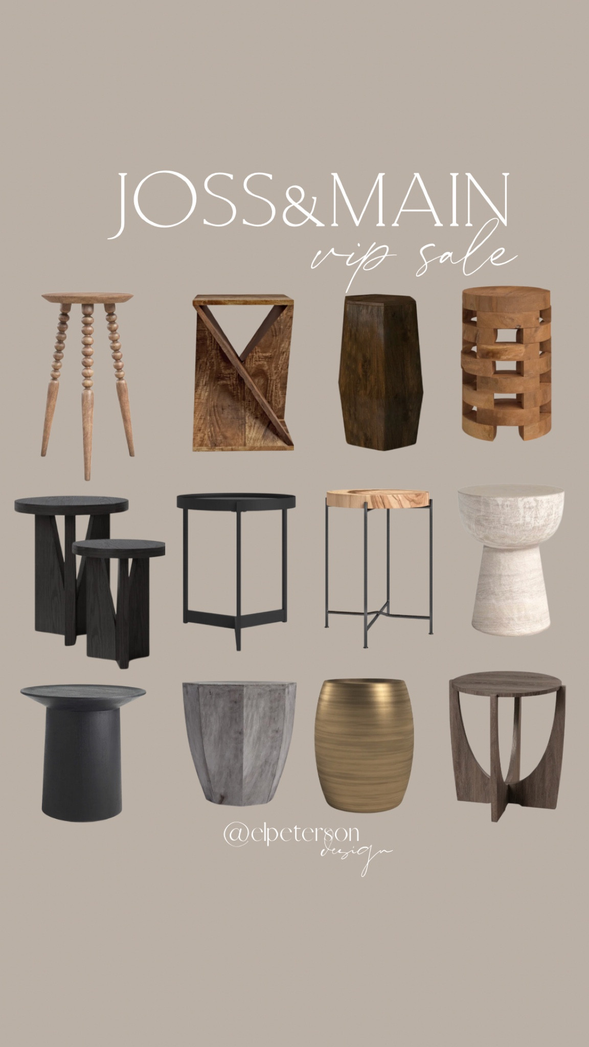 Yates 22'' Tall Steel Tray Top … curated on LTK