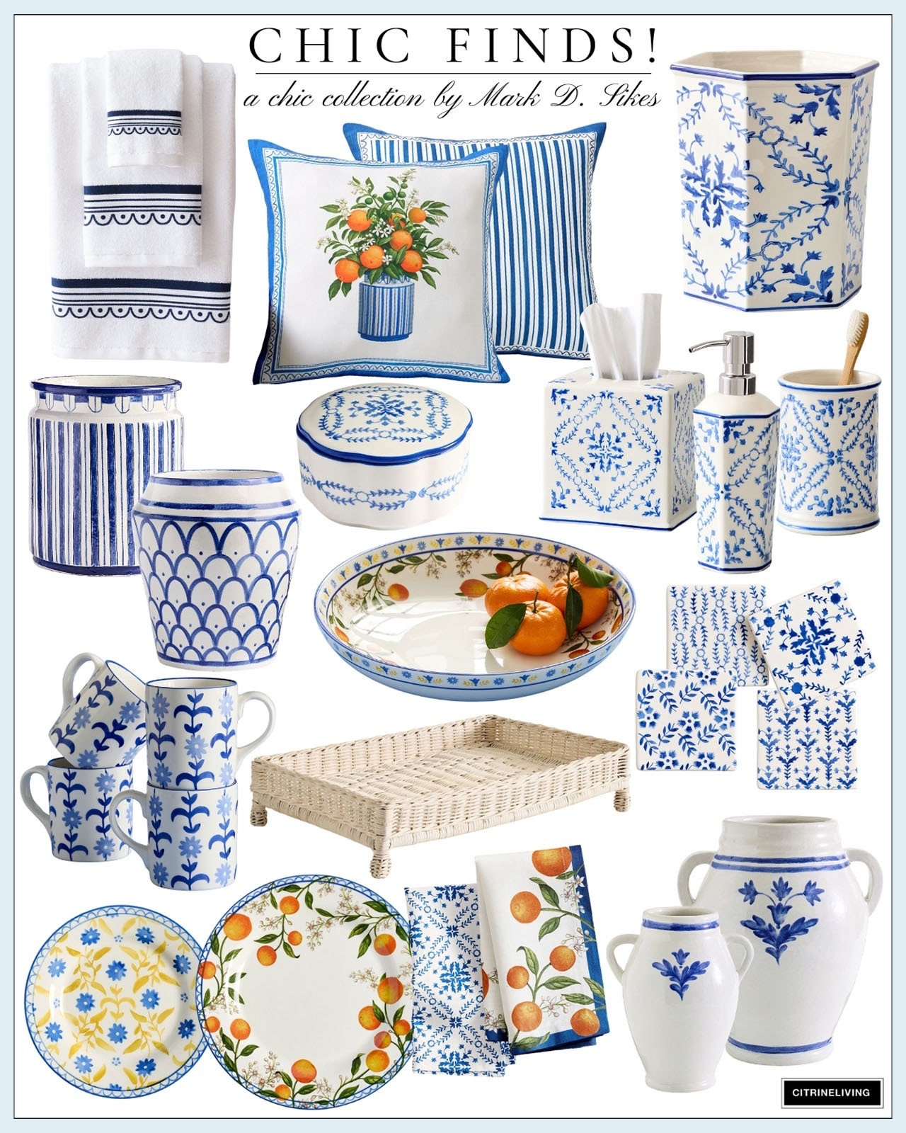 Mark D. Sikes Clementine Floral … curated on LTK