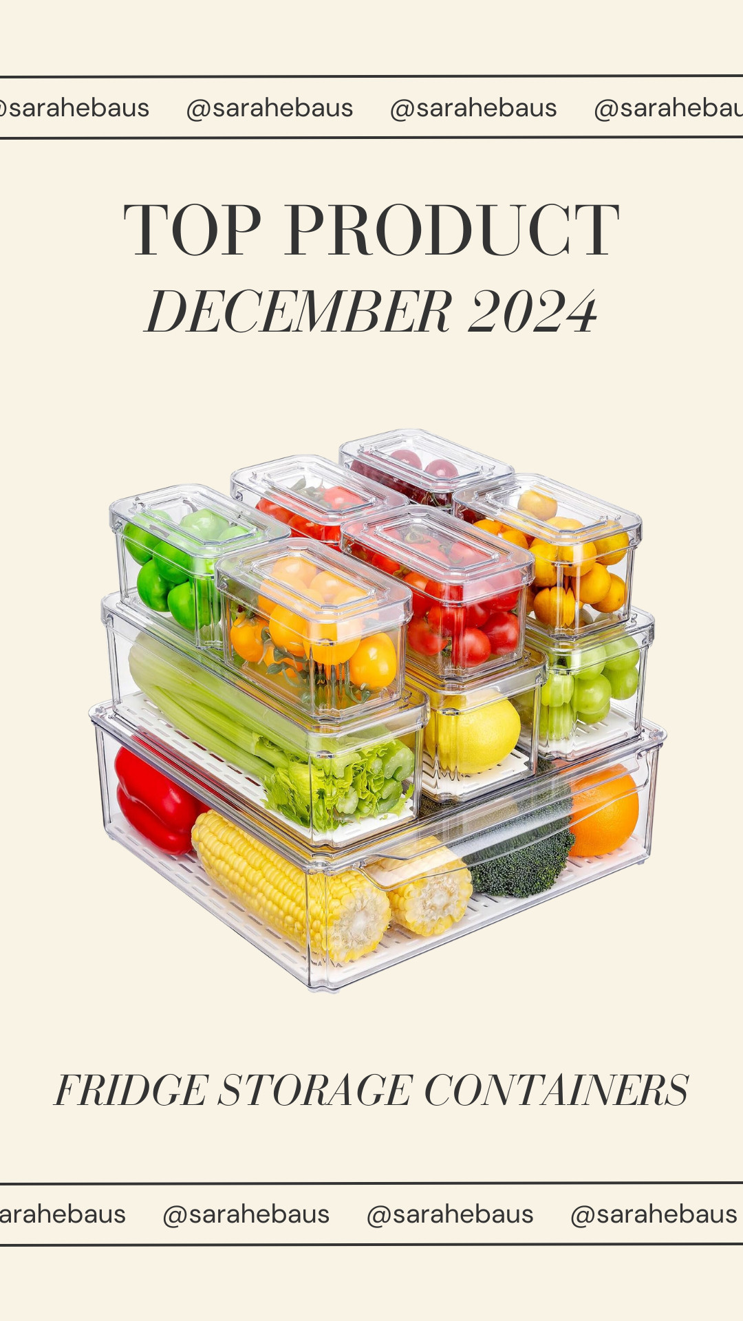 10 Pack Fridge Organizer, … curated on LTK