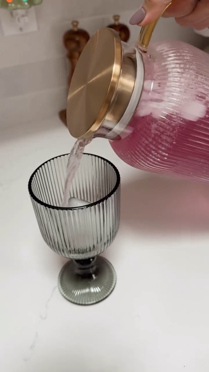 2 PACK Glass Pitcher with Lid, 68 … curated on LTK