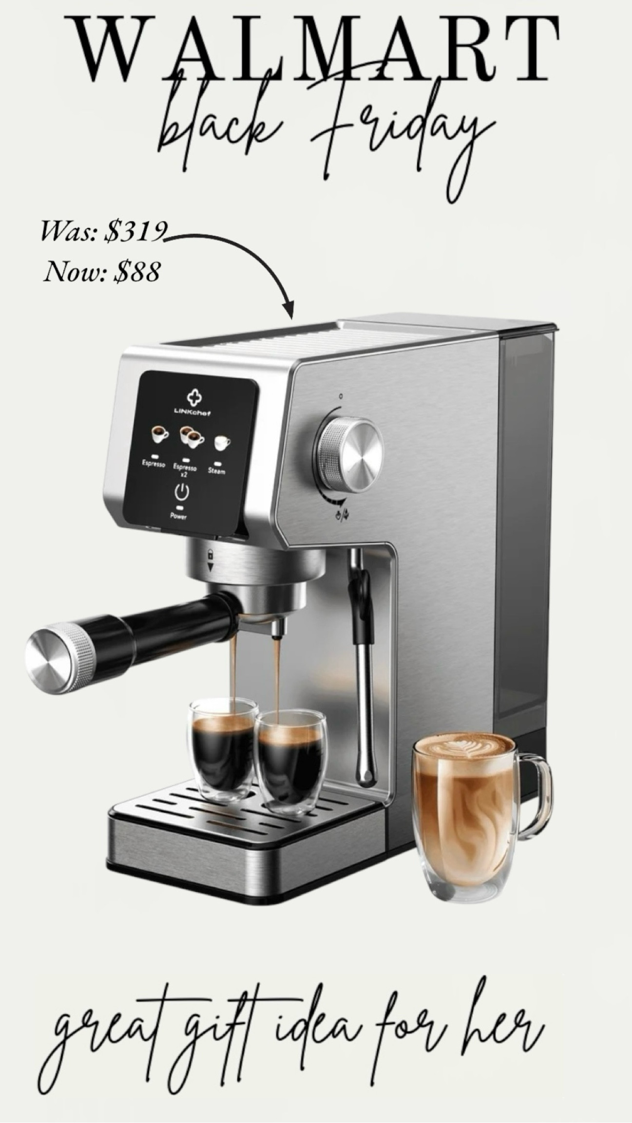 LINKChef Espresso Machine 20 Bar, … curated on LTK