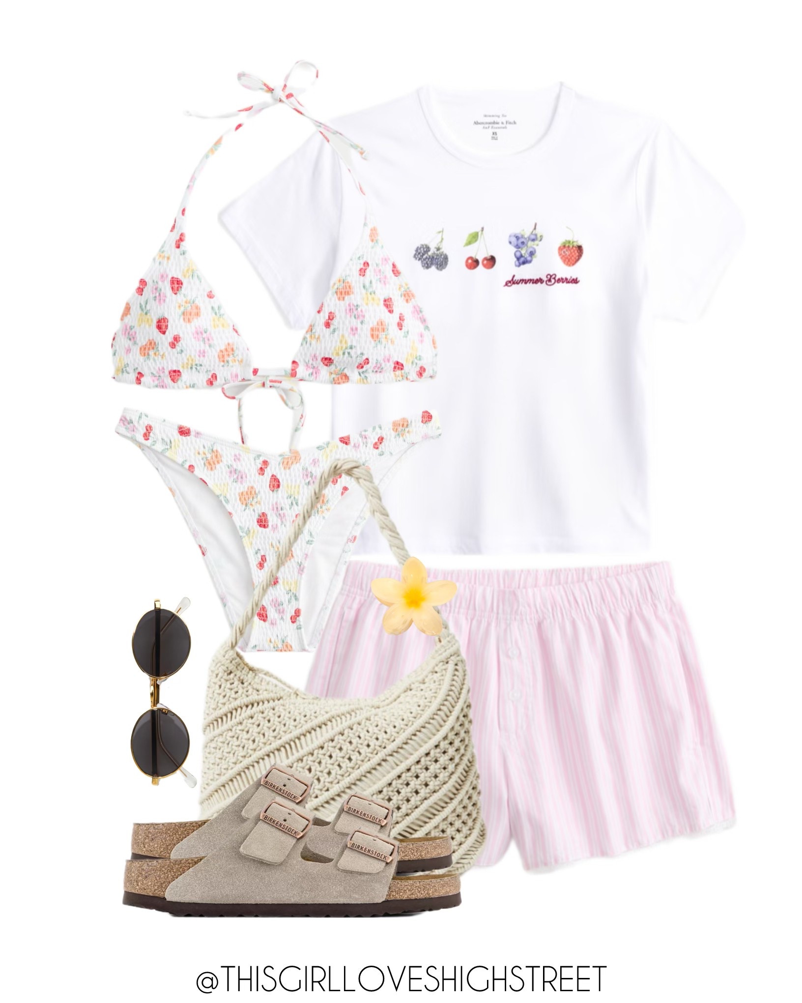 Short-Sleeve Berries Graphic … curated on LTK