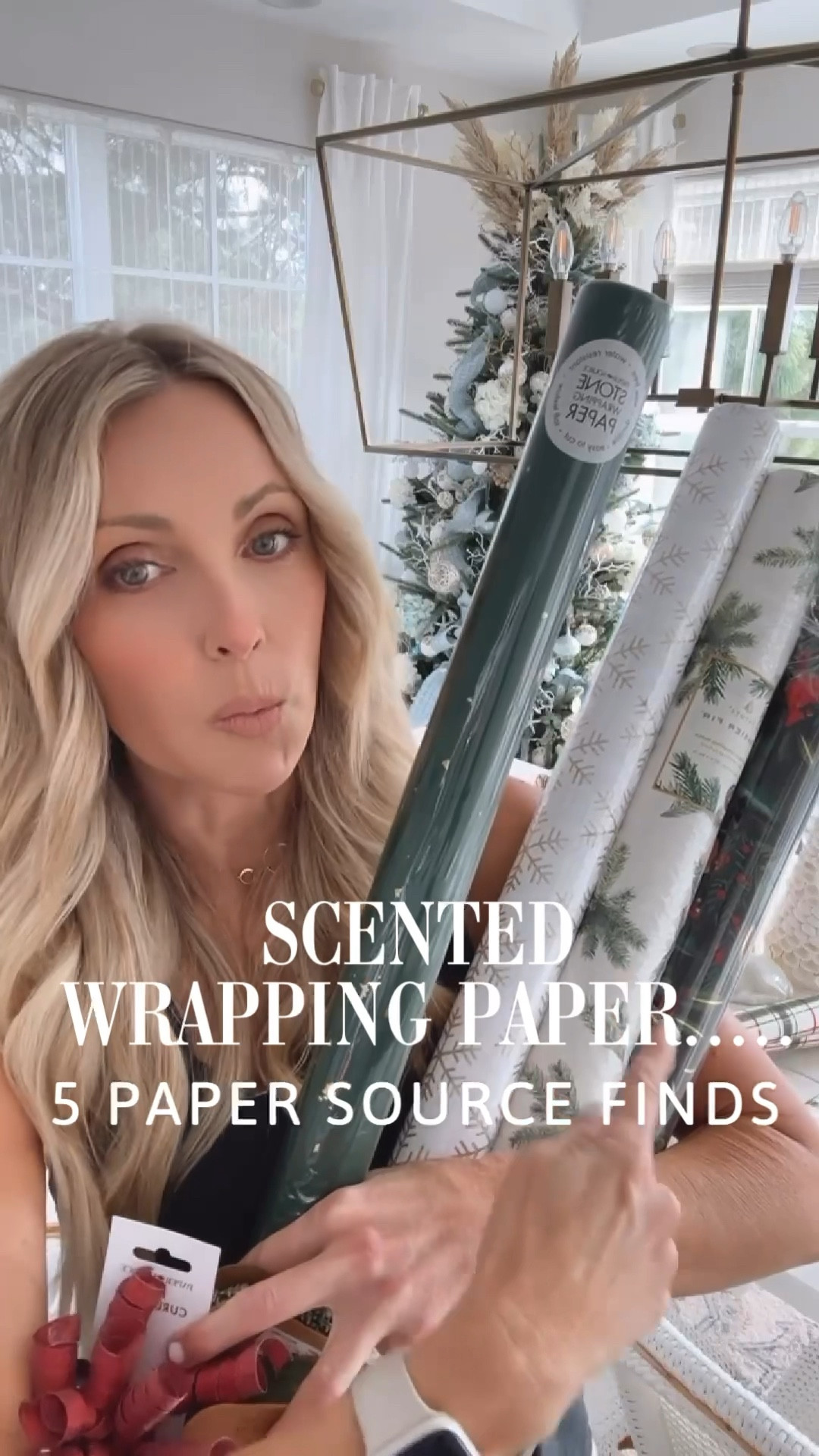 Frasier Fir Scented Wrapping Paper curated on LTK