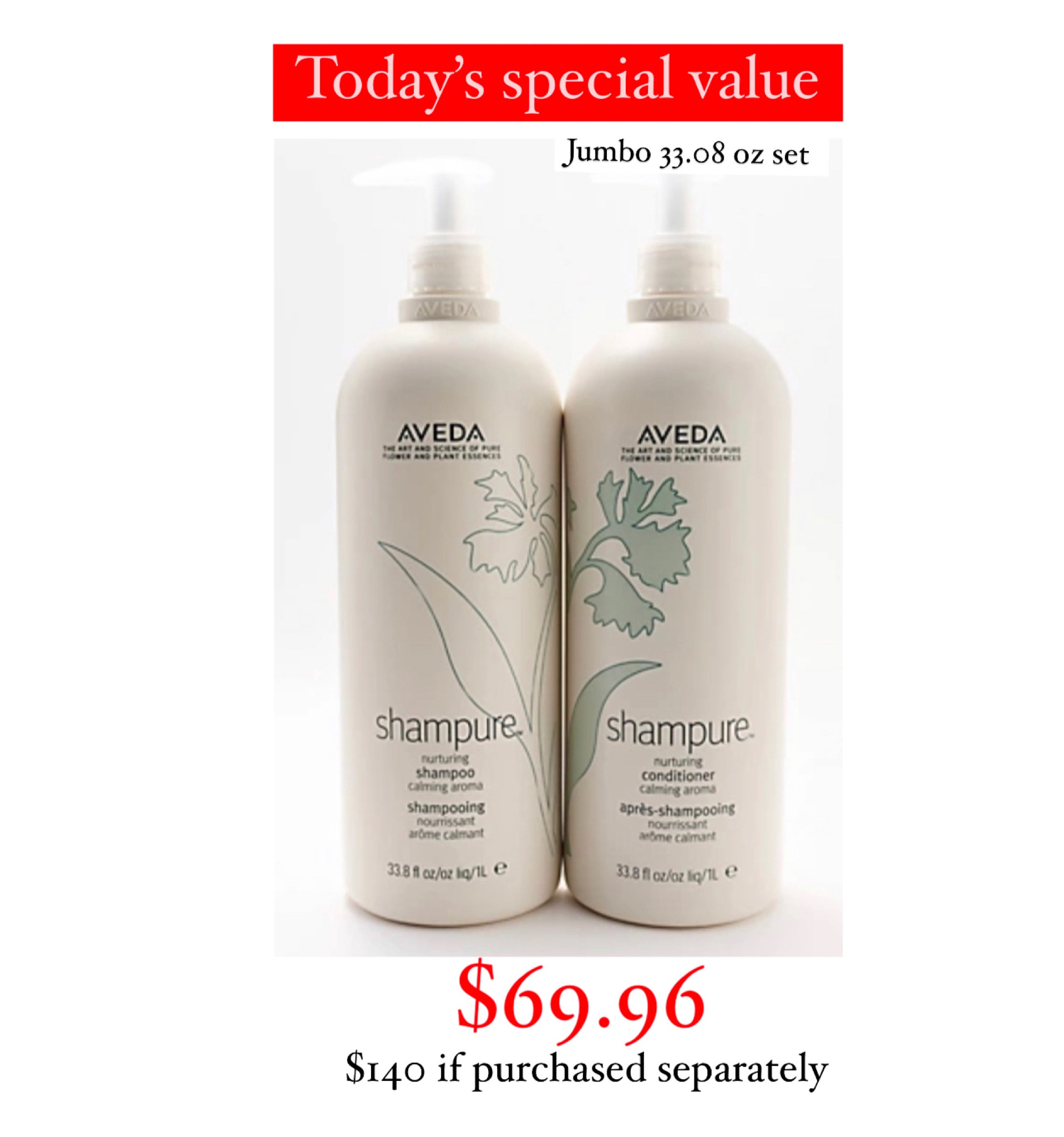 Aveda Jumbo 33.8oz Shampoo & … curated on LTK