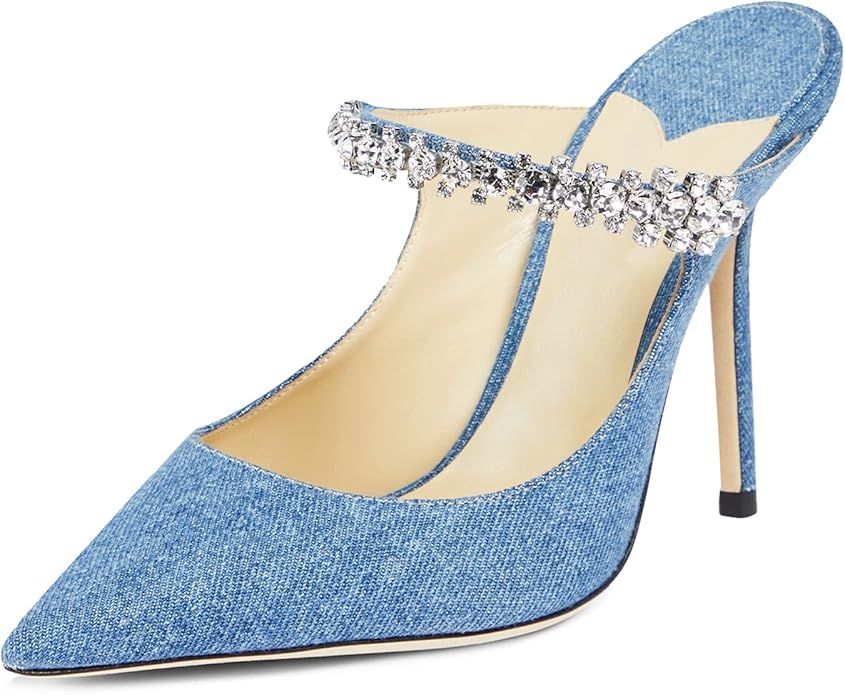 MIRAAZZURRA Women Heeled Mules … curated on LTK