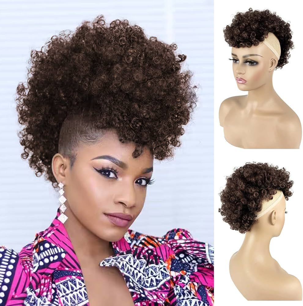 Afro Puff Mohawk Ponytail Jerry … curated on LTK