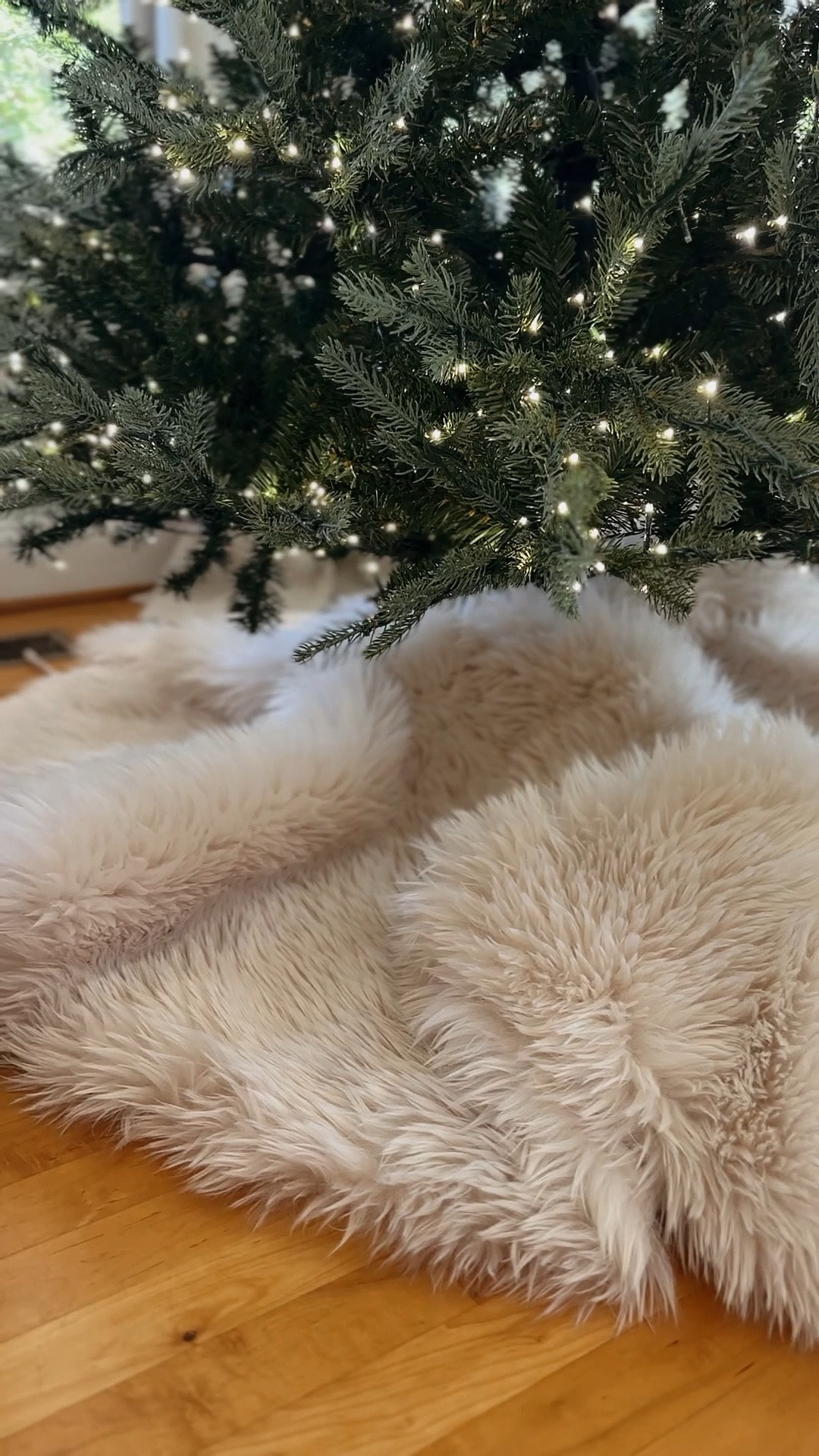 Luxe Faux Fur Tree Skirt curated on LTK