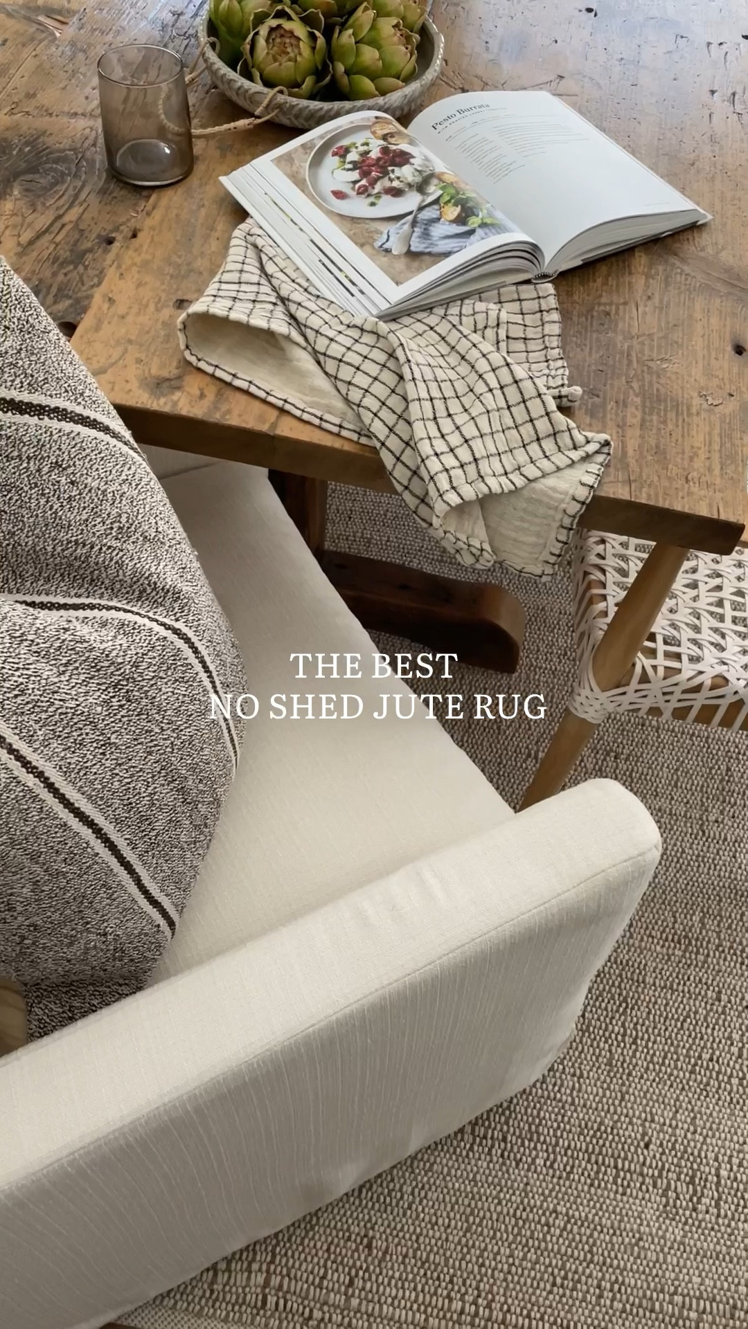 Natural Handwoven Jute-Blend Area … curated on LTK