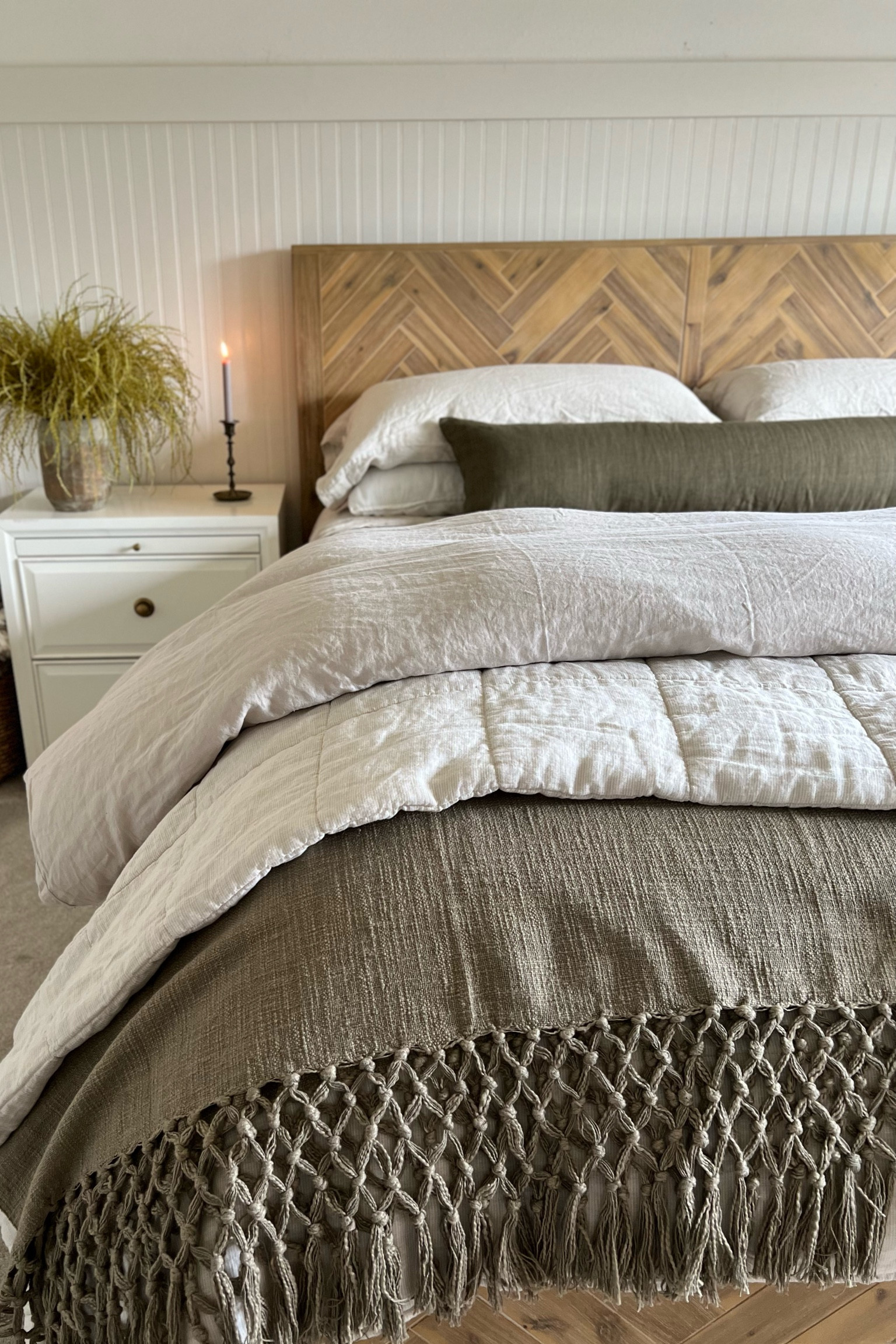 Stonewashed Linen Bed Bundle curated on LTK