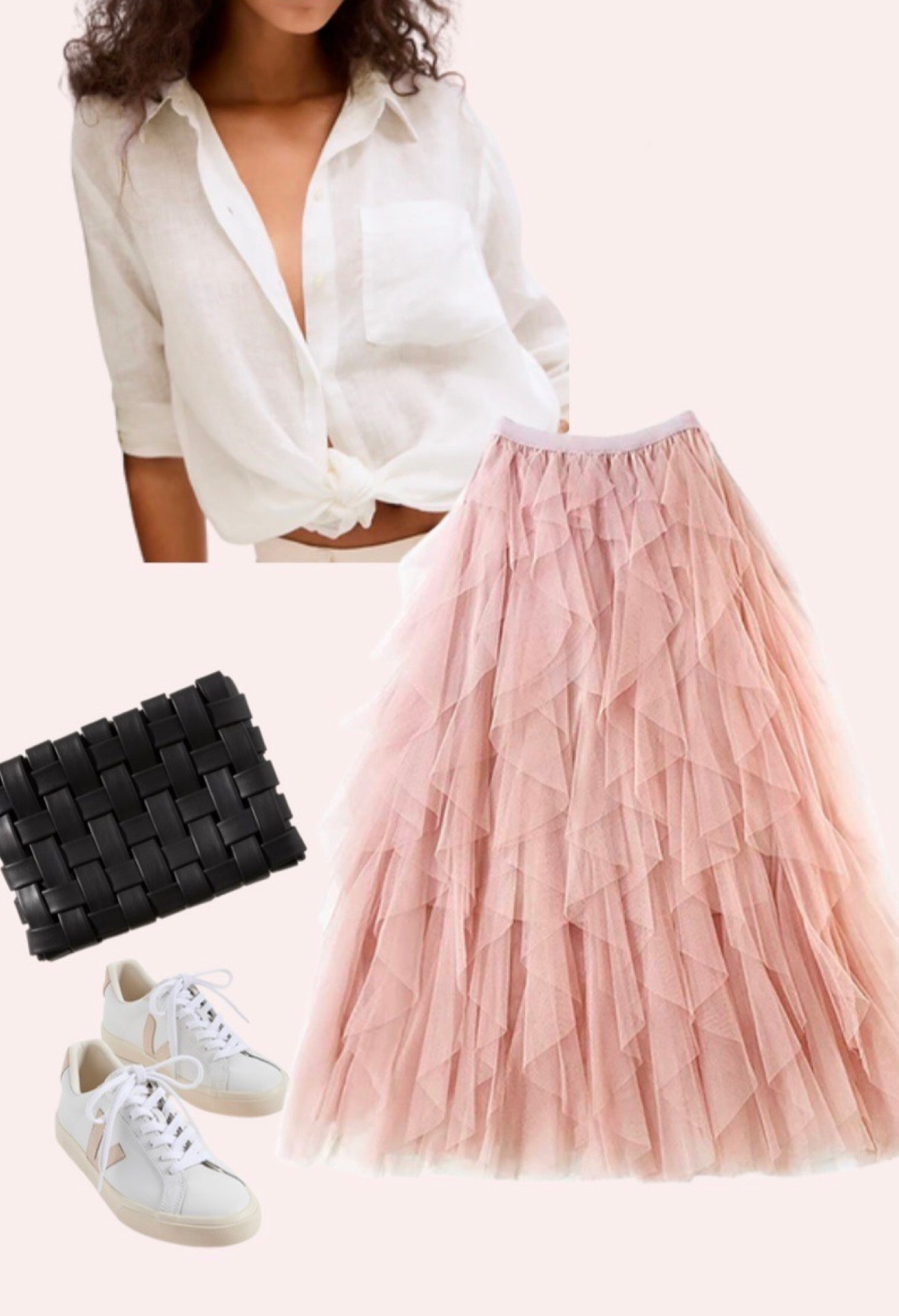 The Chéri Ruffled Tulle Midi Skirt curated on LTK